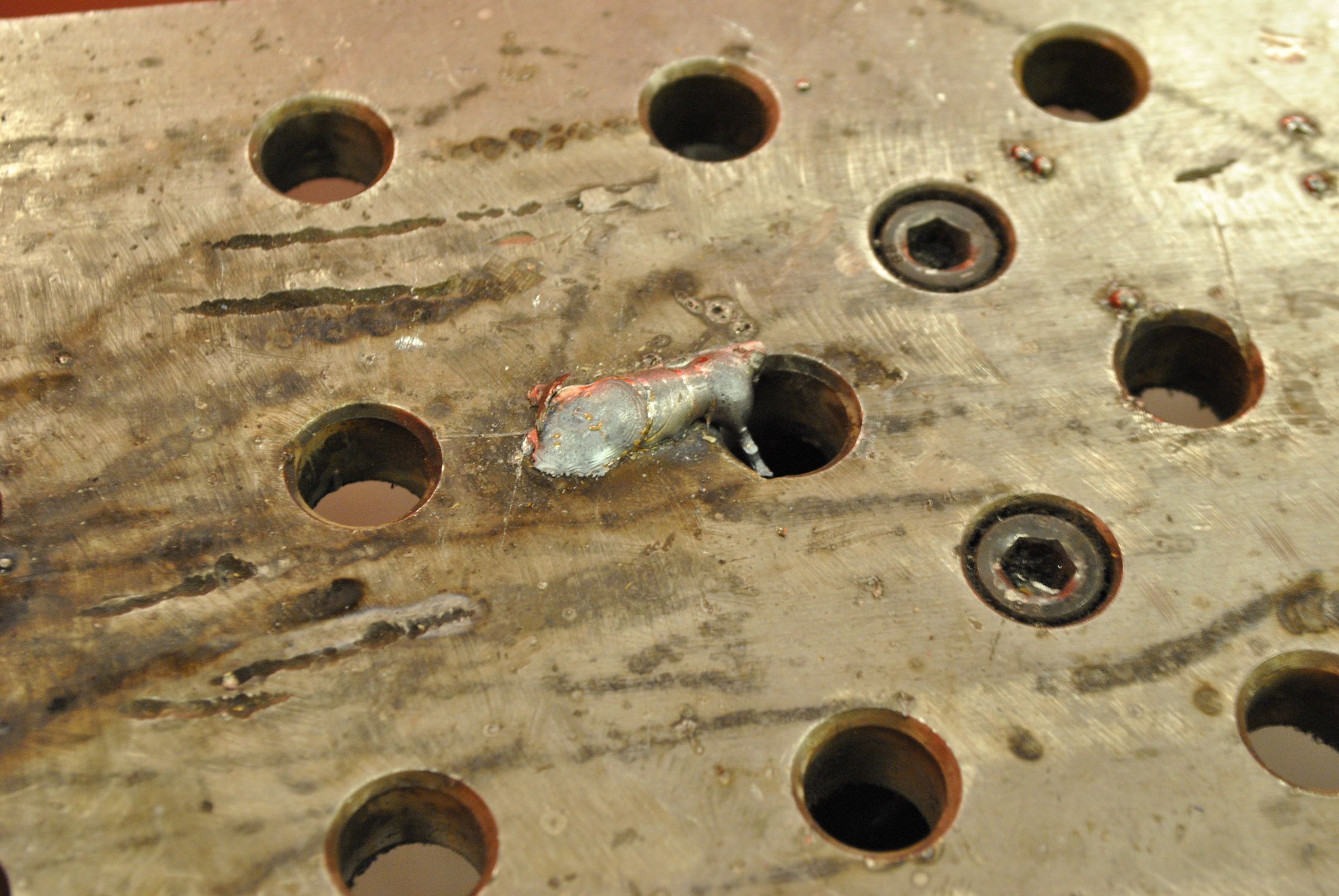 Removing Weld Splatter From Your Table : 5 Steps (with Pictures ...