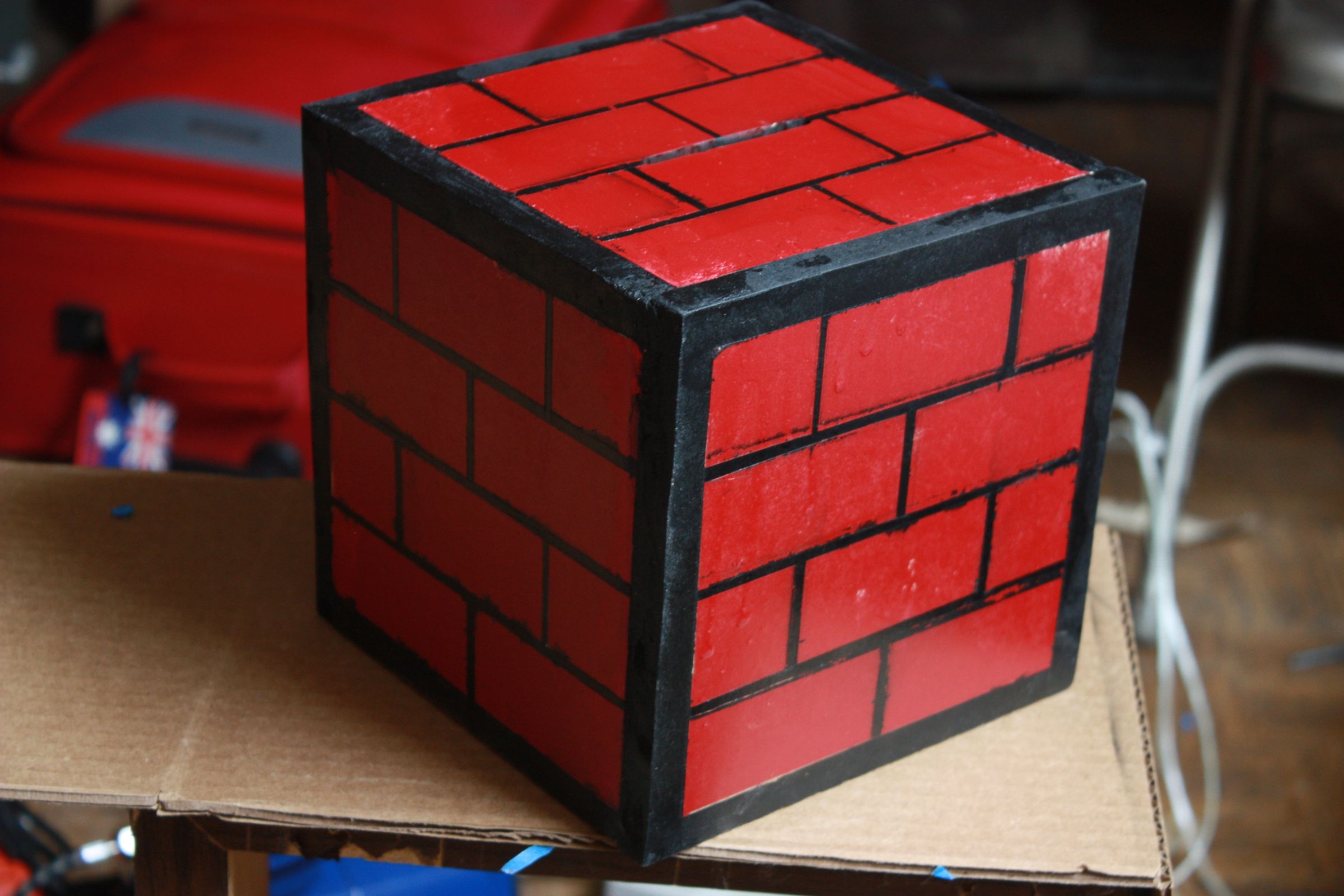 Mario Coin Brick Coin Bank : 8 Steps - Instructables