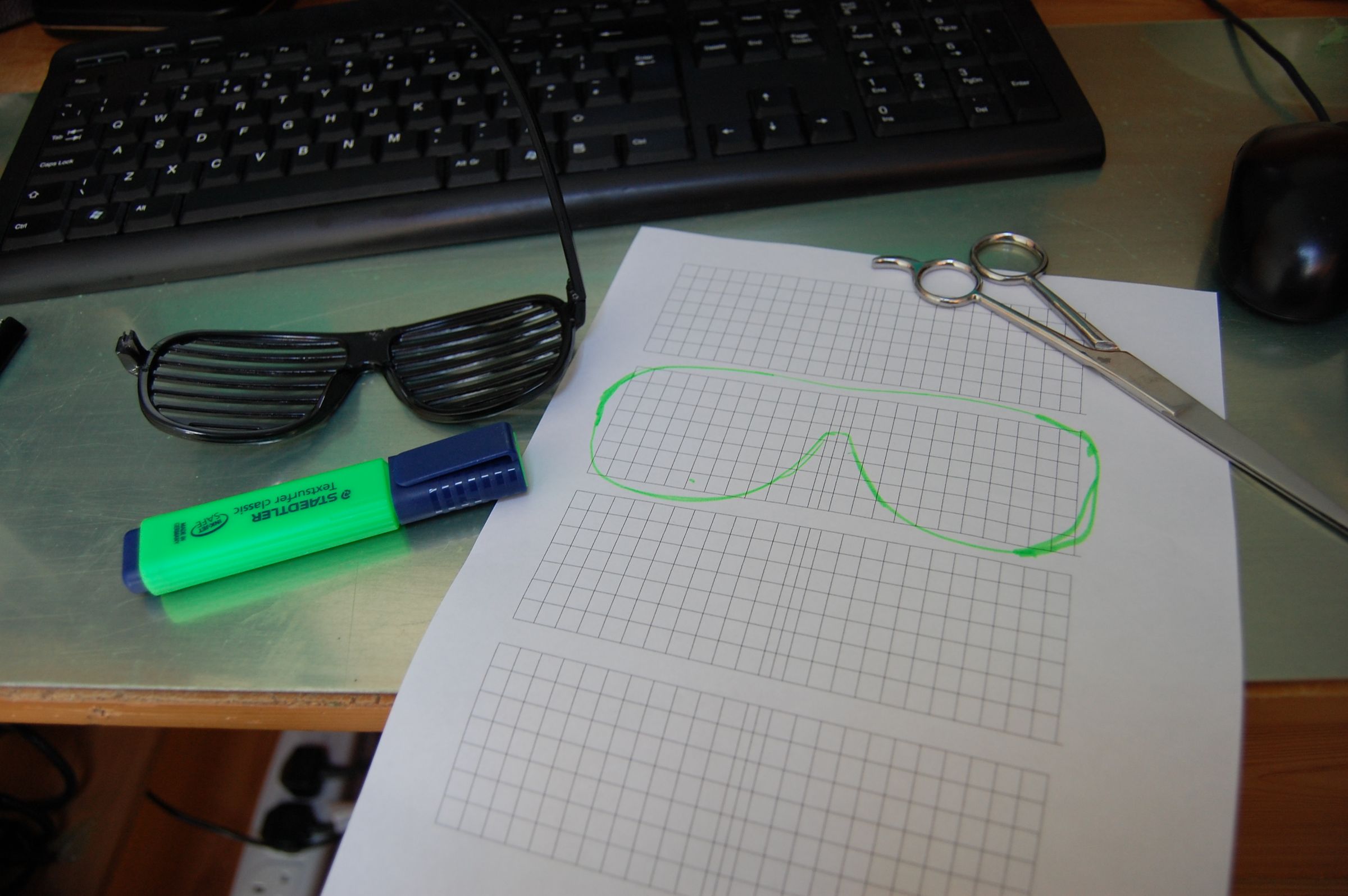 LED Matrix Glasses: First Prototype : 15 Steps (with Pictures ...