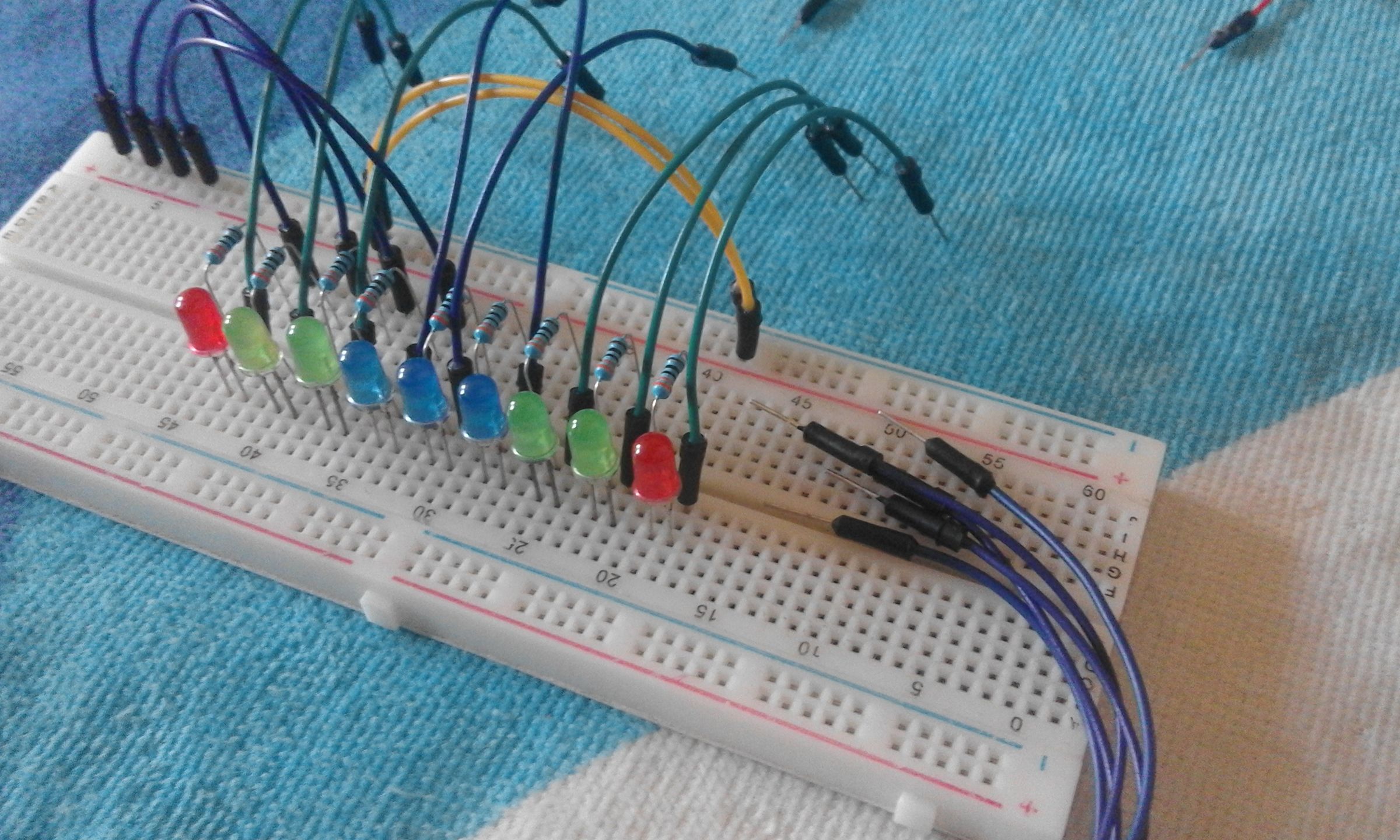 Waren's L.E.D Music Visualizer : 16 Steps (with Pictures) - Instructables