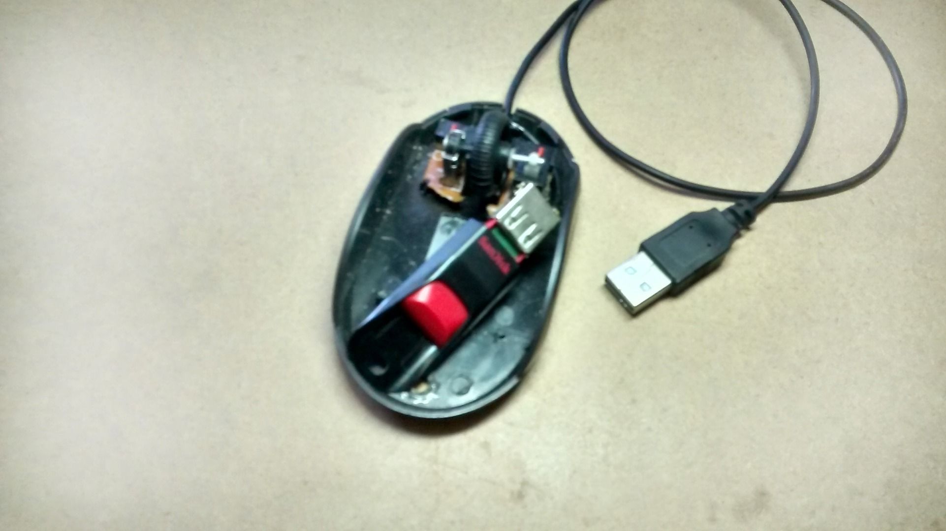 Hide Pendrive Inside Mouse : 8 Steps - Instructables