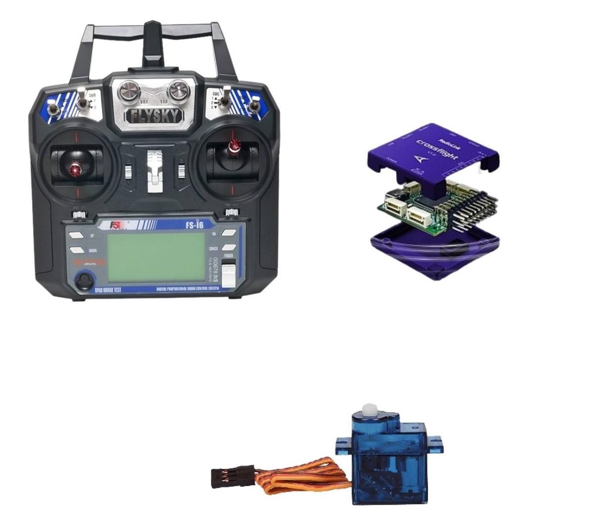 How to Control Servo With Flysky FS-i6 and Crossflight Flight ...