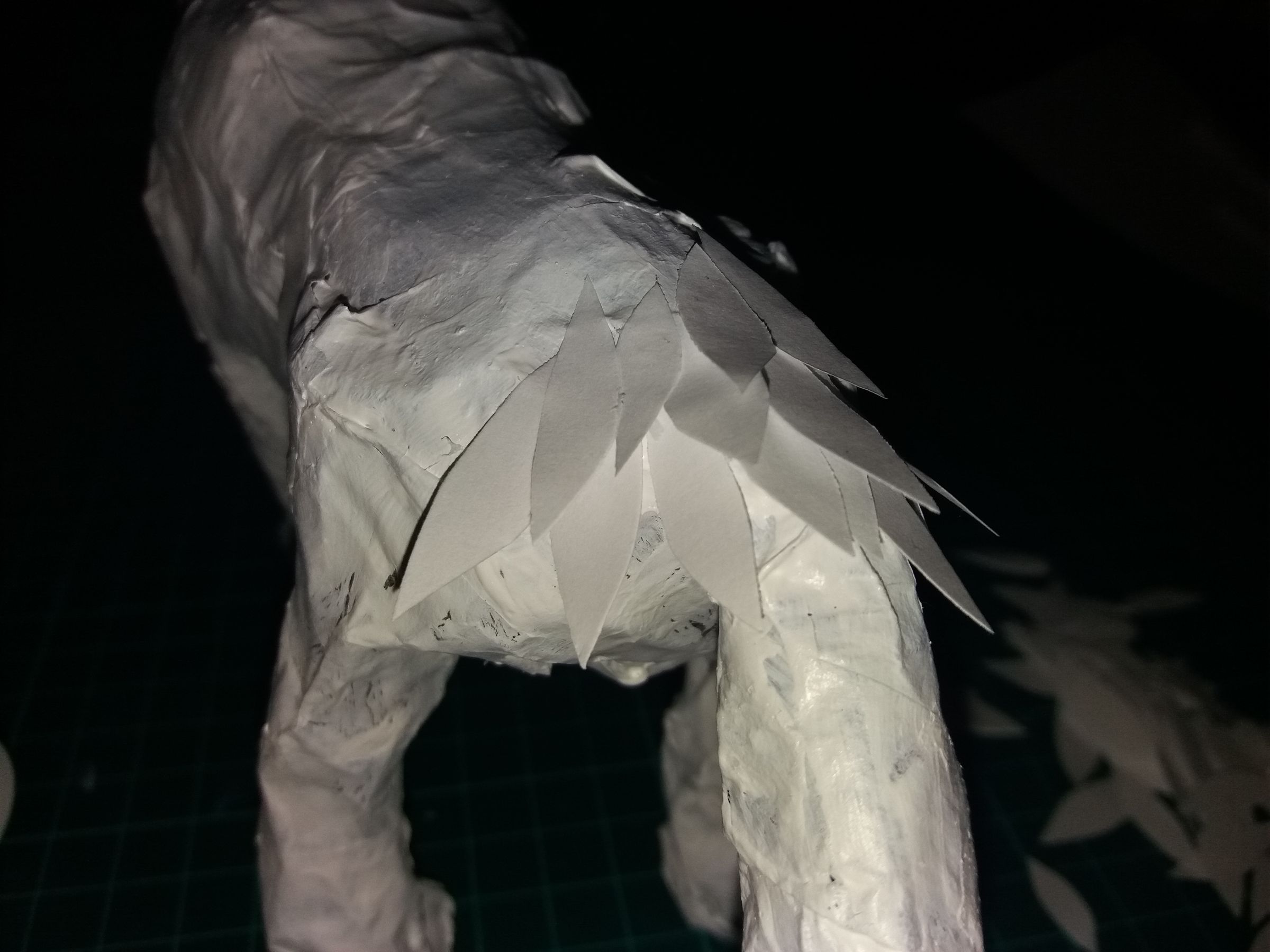 Paper Fantasy Wolf Sculpture : 8 Steps (with Pictures) - Instructables