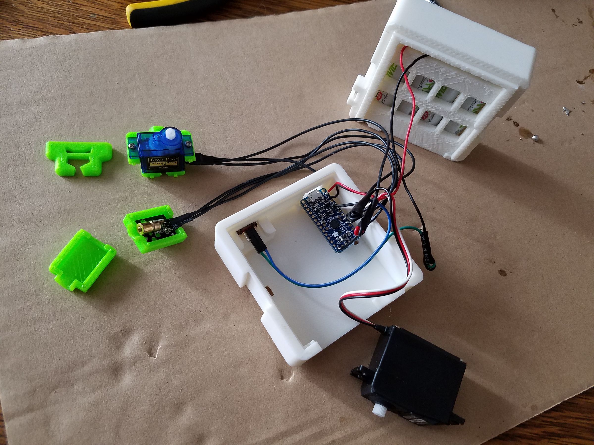 CheetahBeam - a DIY Automatic Cat Laser Toy : 8 Steps (with Pictures ...