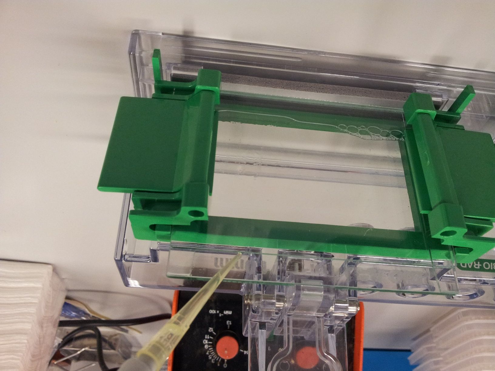 Evaluation for an APS/TEMED Aliquot in the SDS-PA Gel Protocol : 8 ...