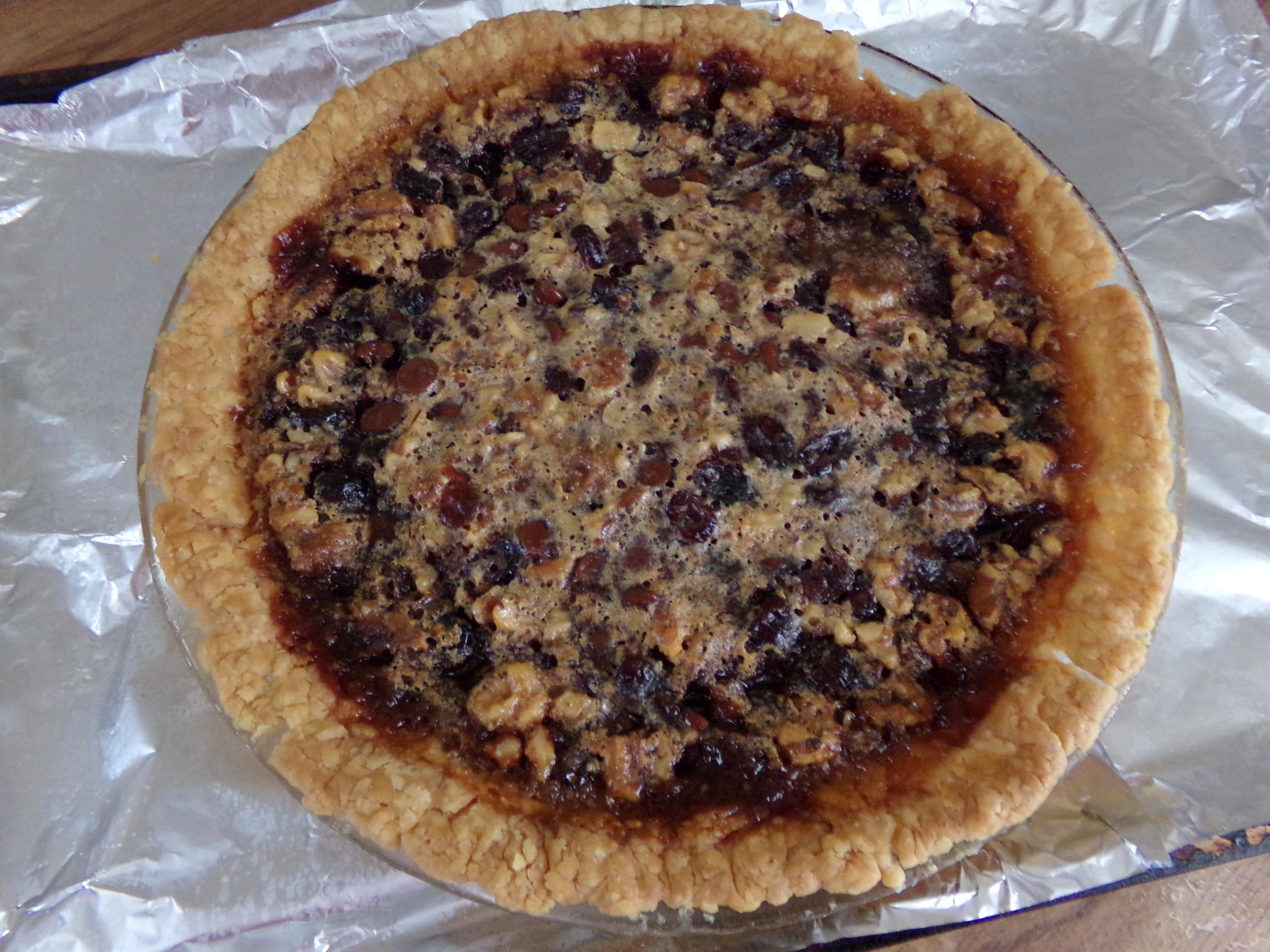 Chocolate Fruit and Nut Pie : 4 Steps - Instructables