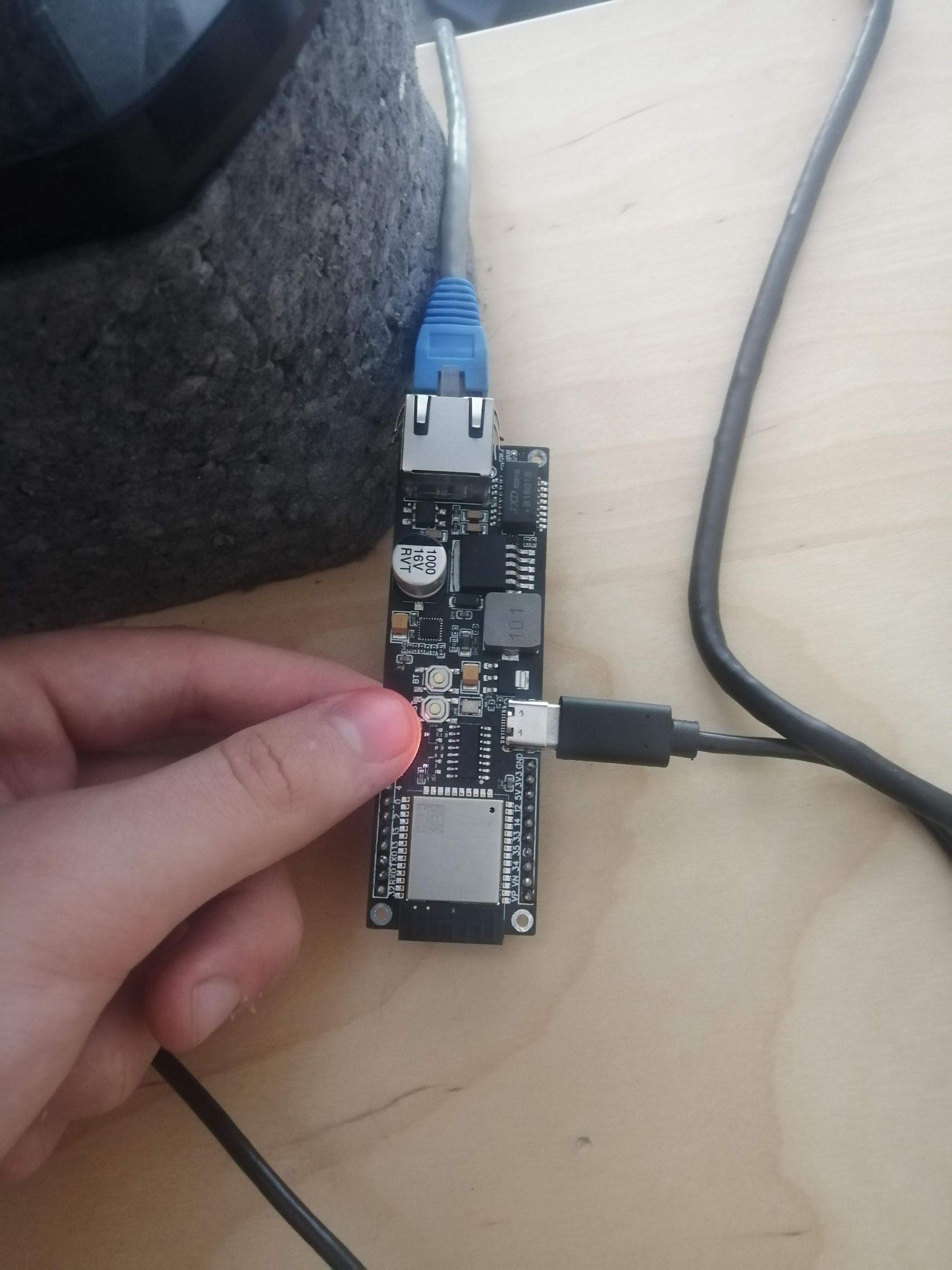 Esp32-Stick Development Boards(POE-A, POE-P, ETH) Blink and Ping - Instructables