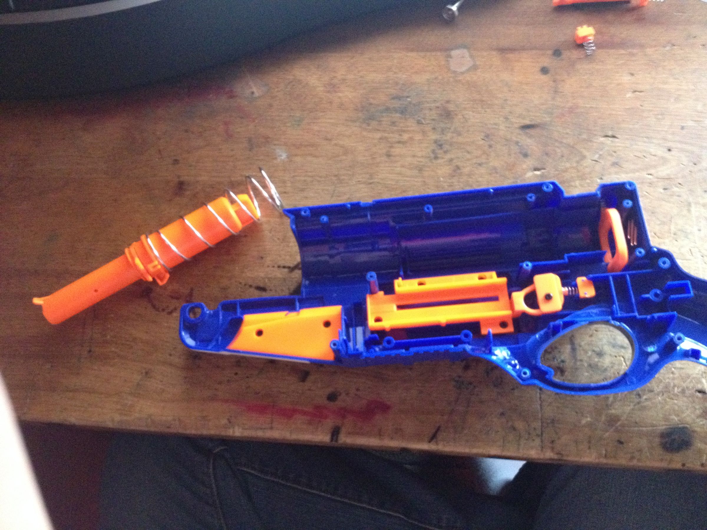 Nerf Barrel Break IX-2 Air Restrictor Removal & Power Mod : 11 Steps - Instructables