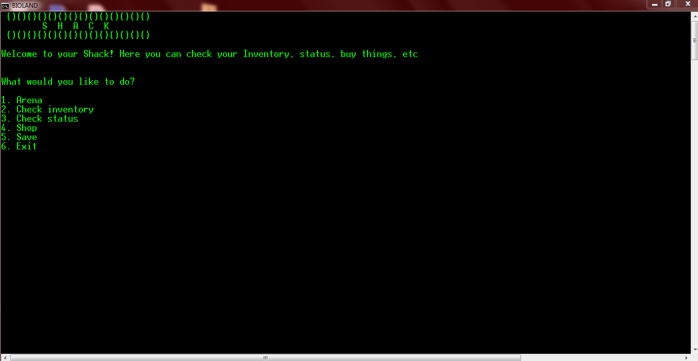 BIOLAND: Batch RPG Starting Point - Instructables