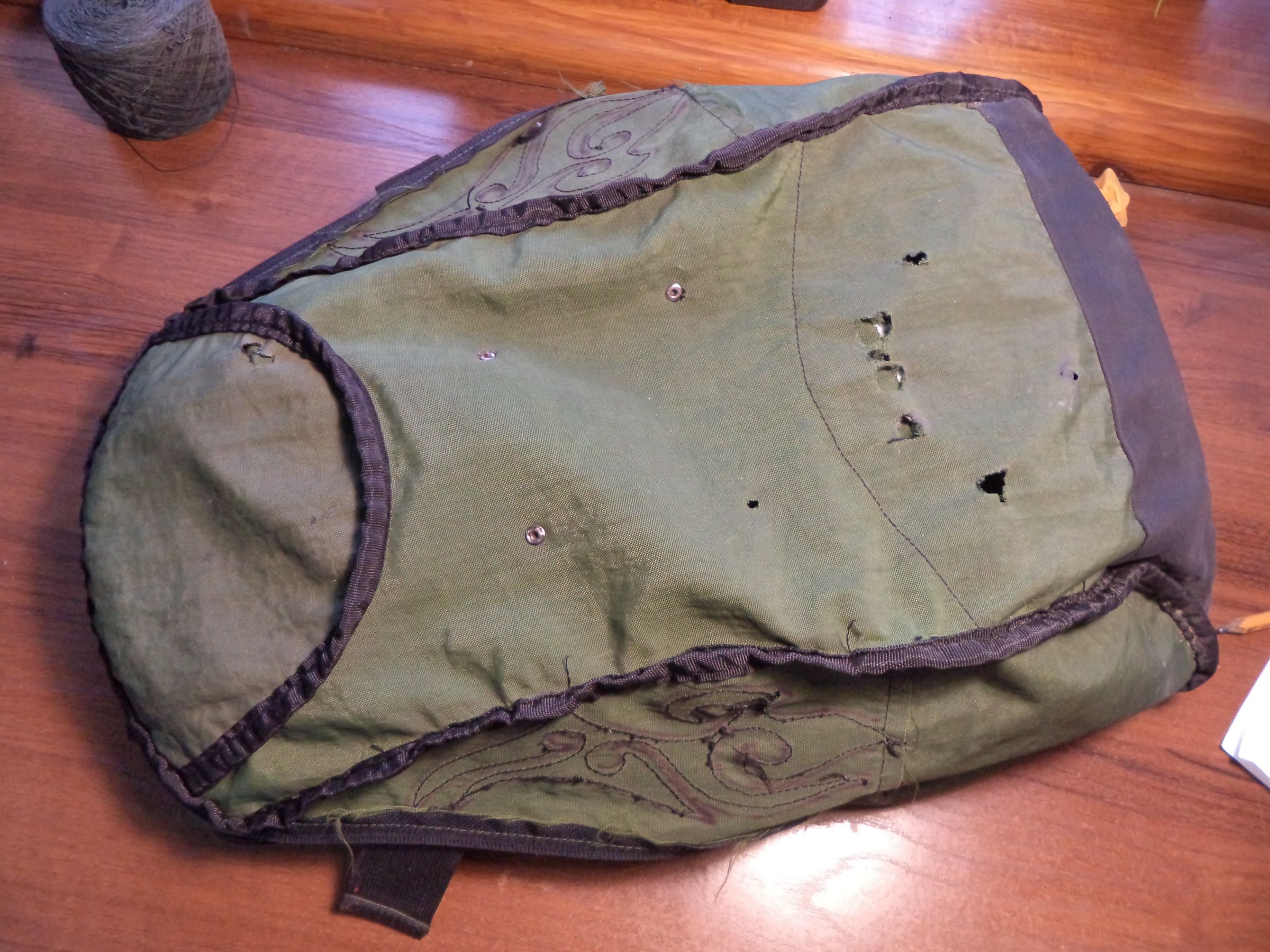 Backpack Cargo Net From Inner Tubes : 26 Steps (with Pictures ...