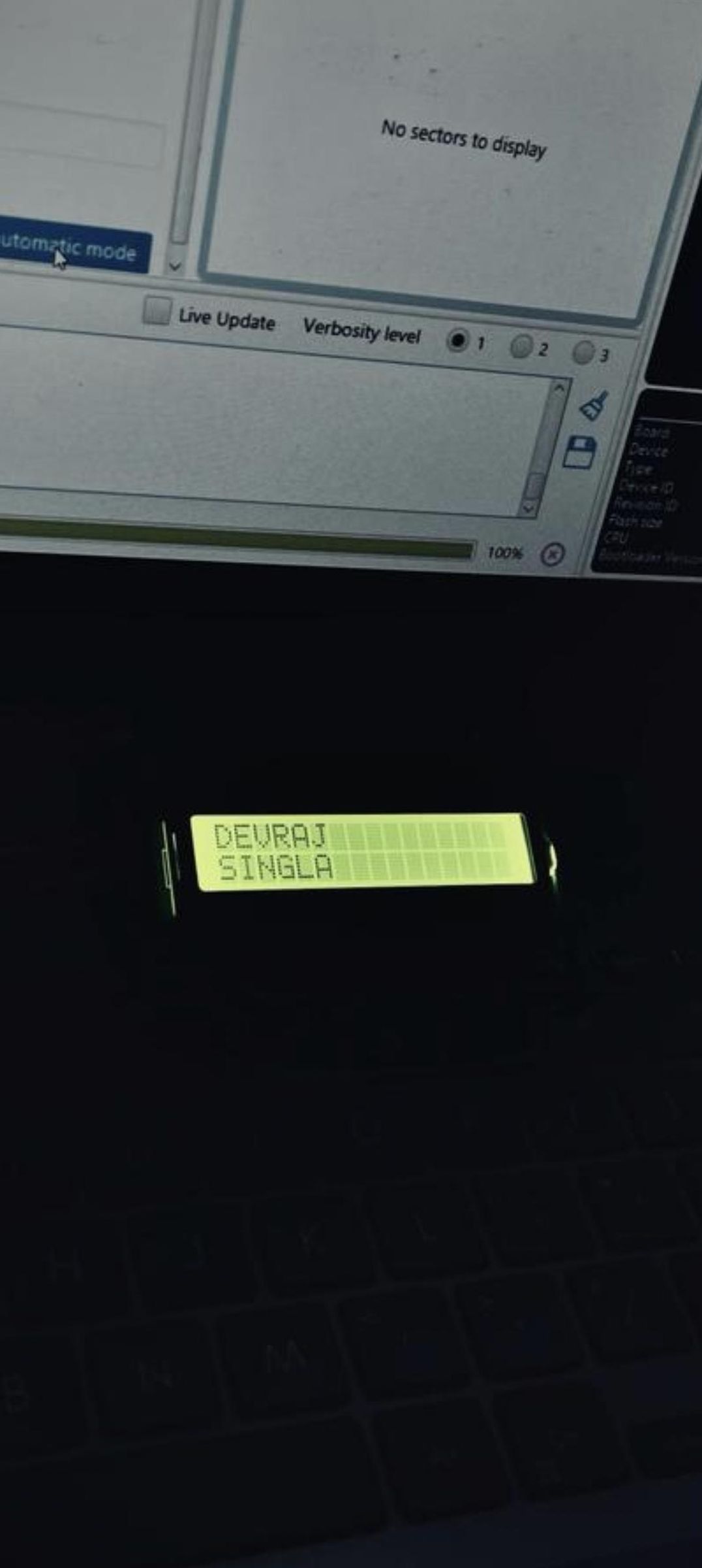 Printing "YOUR NAME" on LCD Using I2C Interface With STM32F401CE : 14 ...