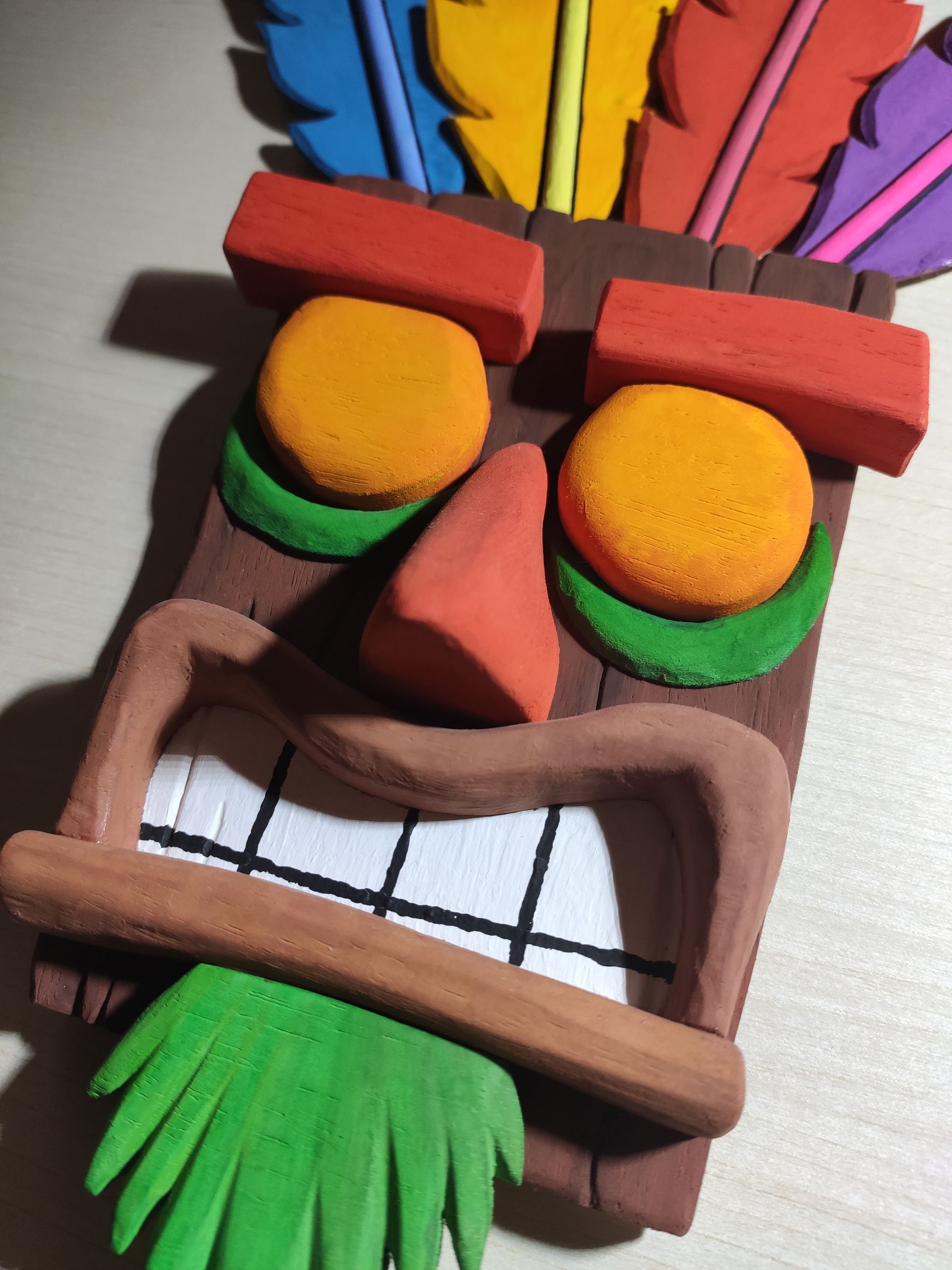 Wooden Aku Aku & Uka Uka Masks : 6 Steps (with Pictures) - Instructables
