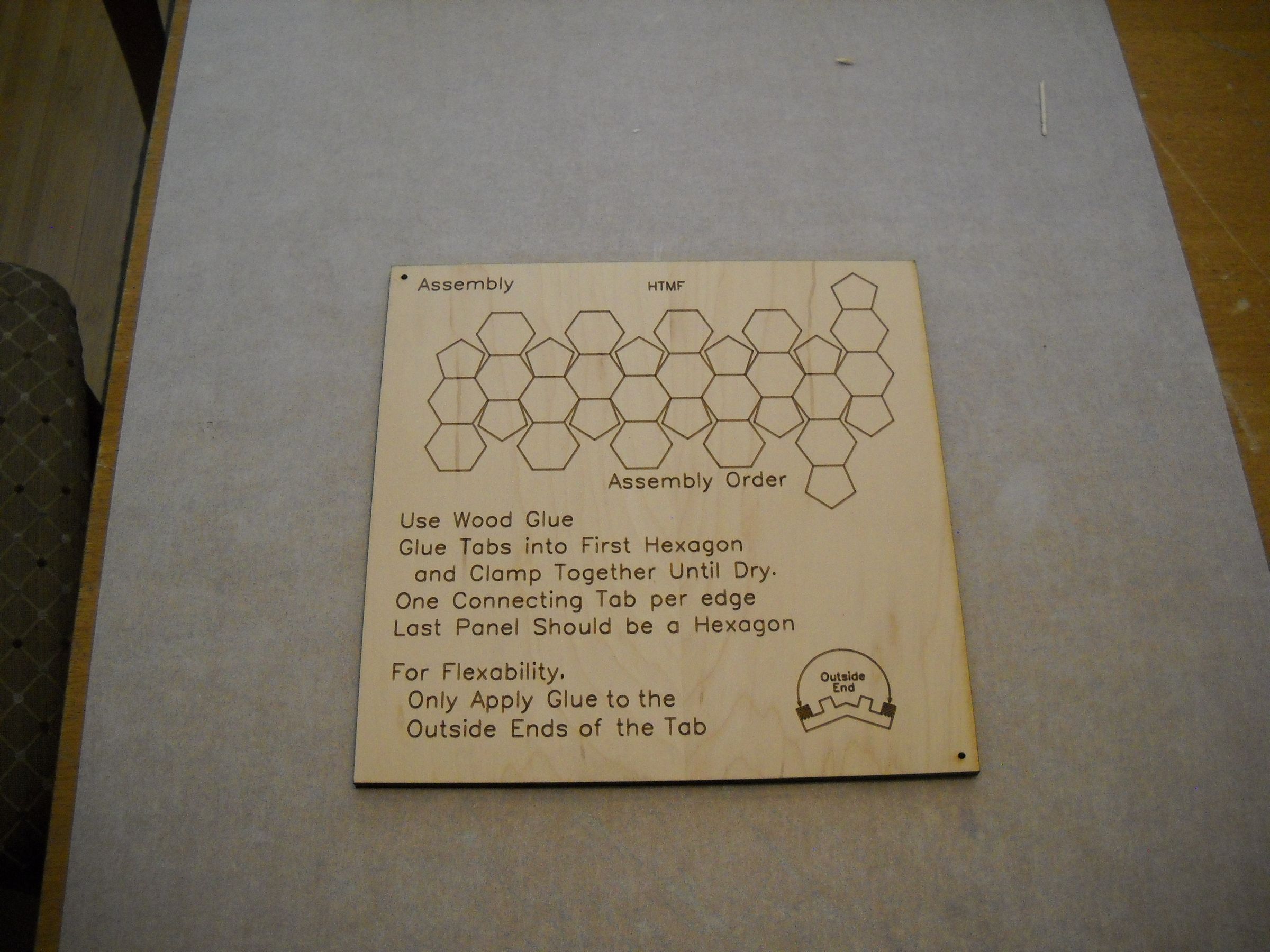 Wooden Truncated Icosahedron Puzzle : 6 Steps (with Pictures ...