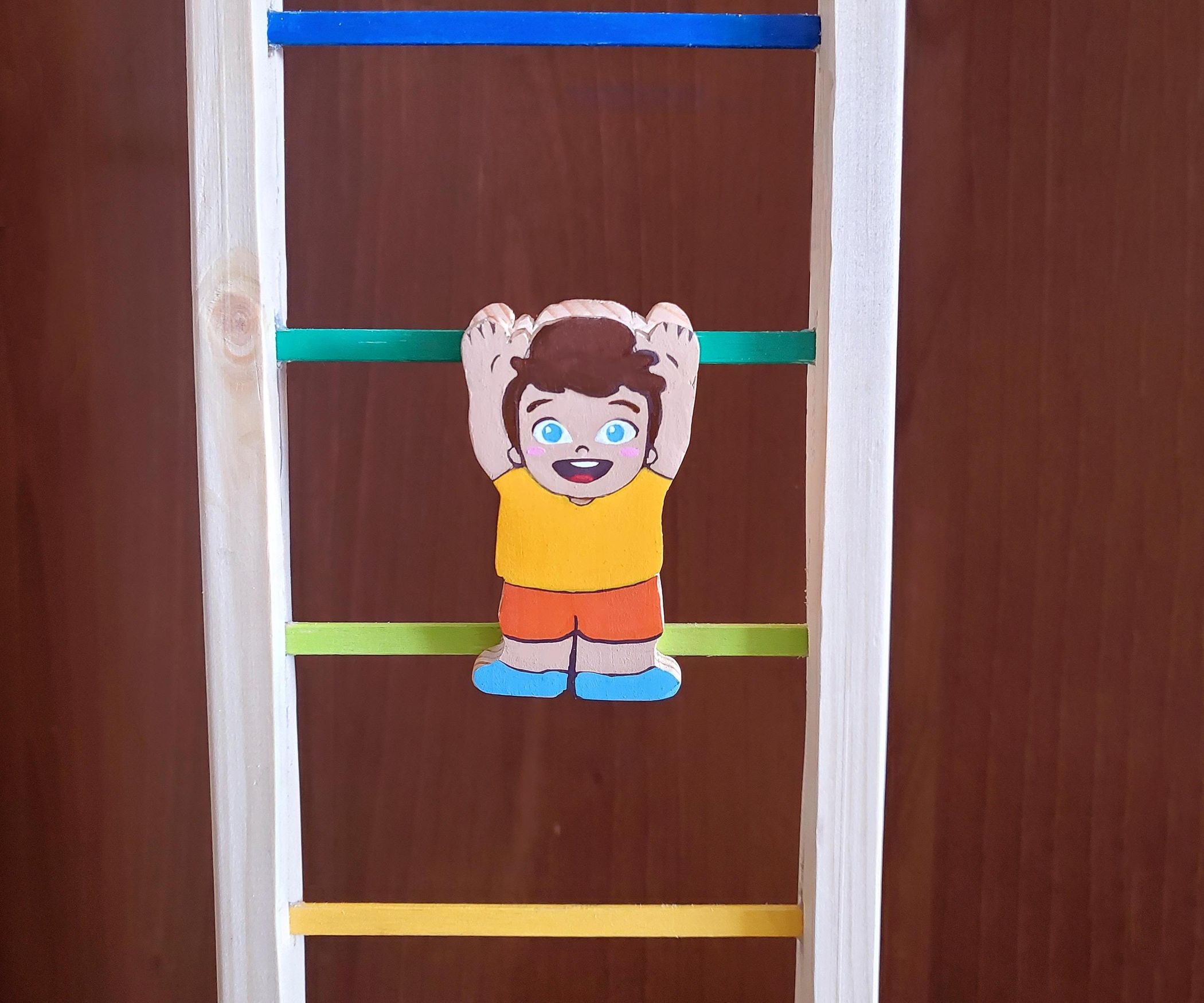 Tumble Down the Ladder Wooden Toy : 8 Steps (with Pictures) - Instructables