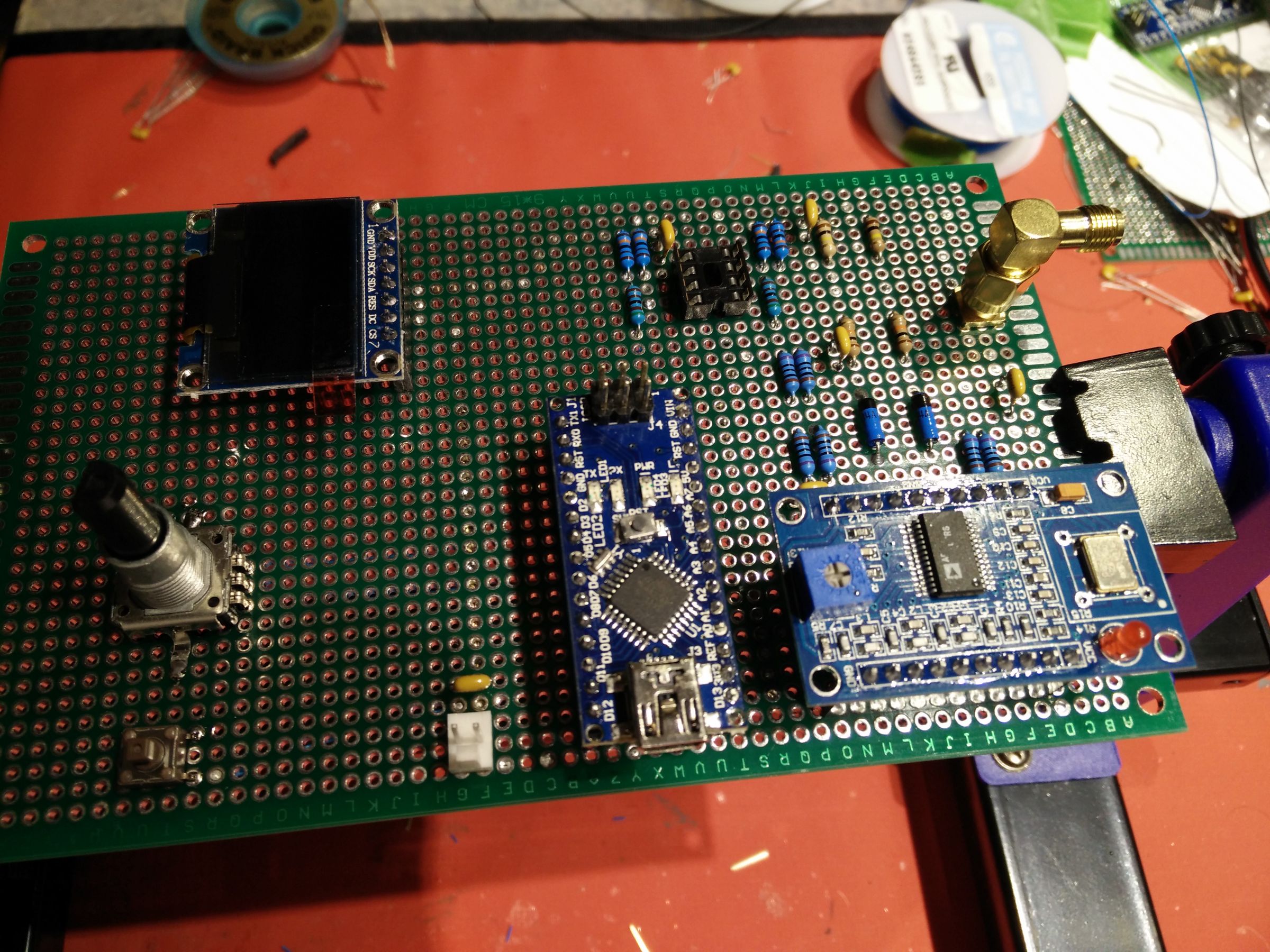 HF Antenna Analyser With Arduino and DDS Module : 6 Steps (with ...