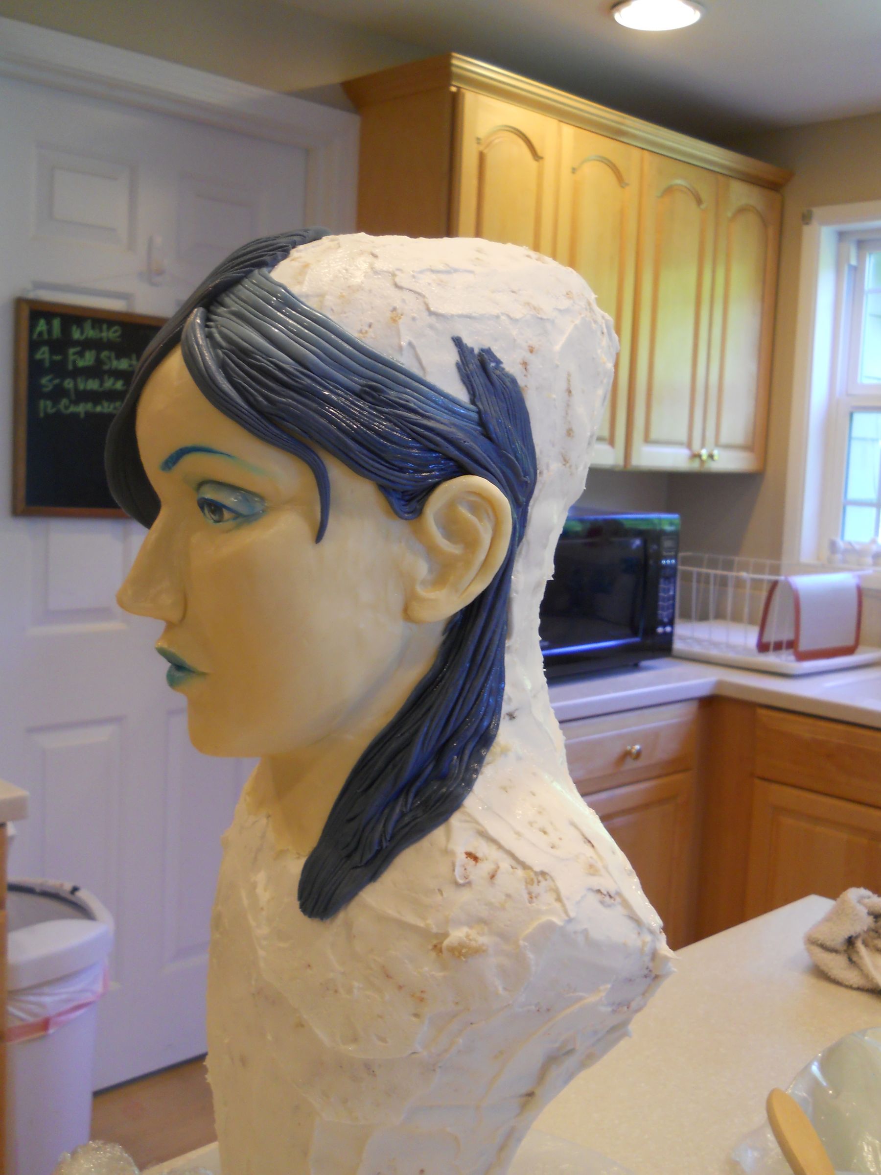 How I Made My Threadcakes "Hooded" 3D Cake : 10 Steps (with Pictures ...