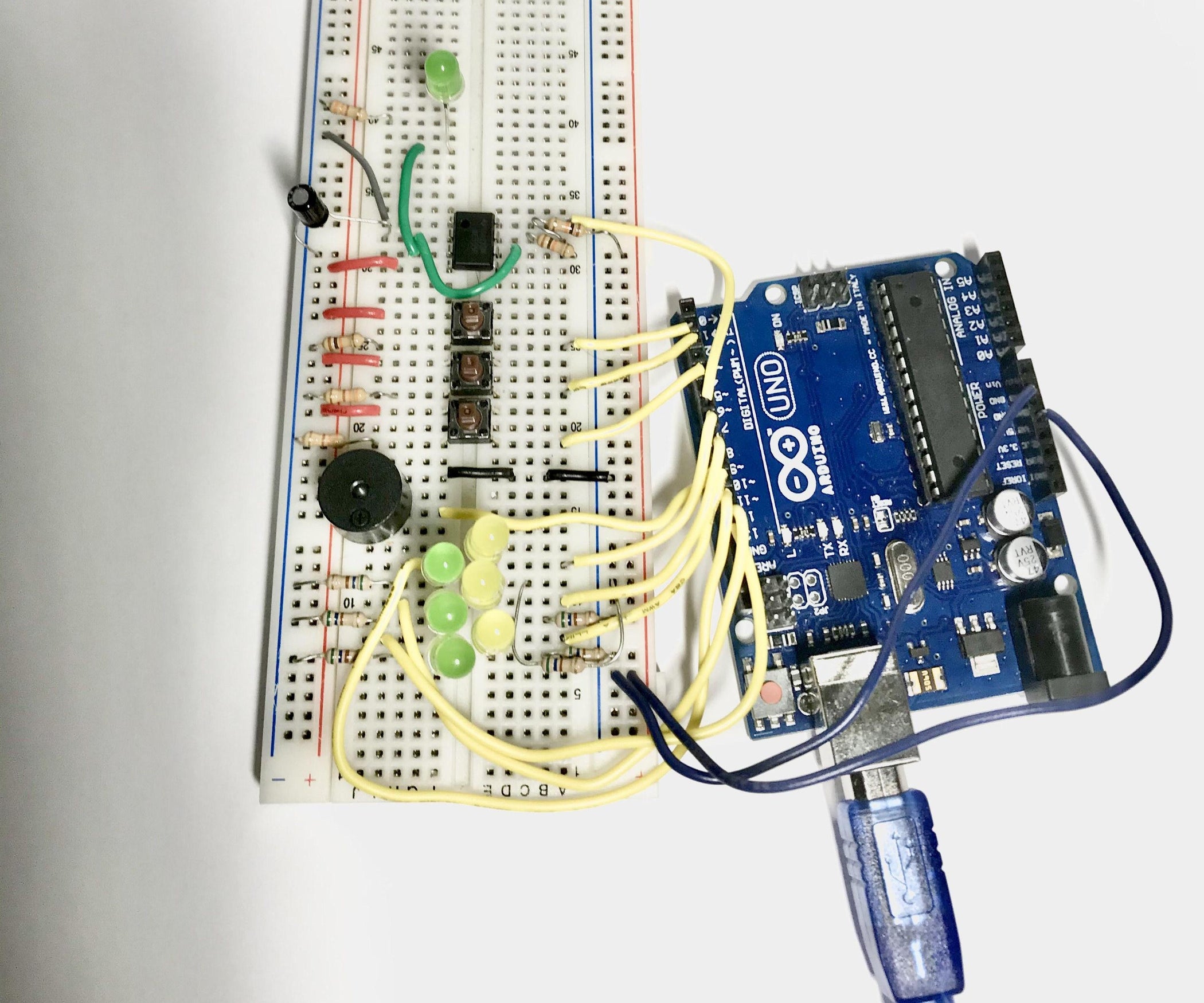 Arduino Led Reaction Time Game Tutorial 5 Steps Instructables