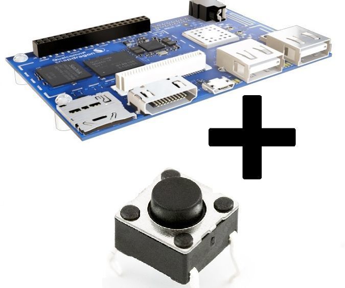 DragonBoard 410c and PushButton (Beginners) : 12 Steps - Instructables