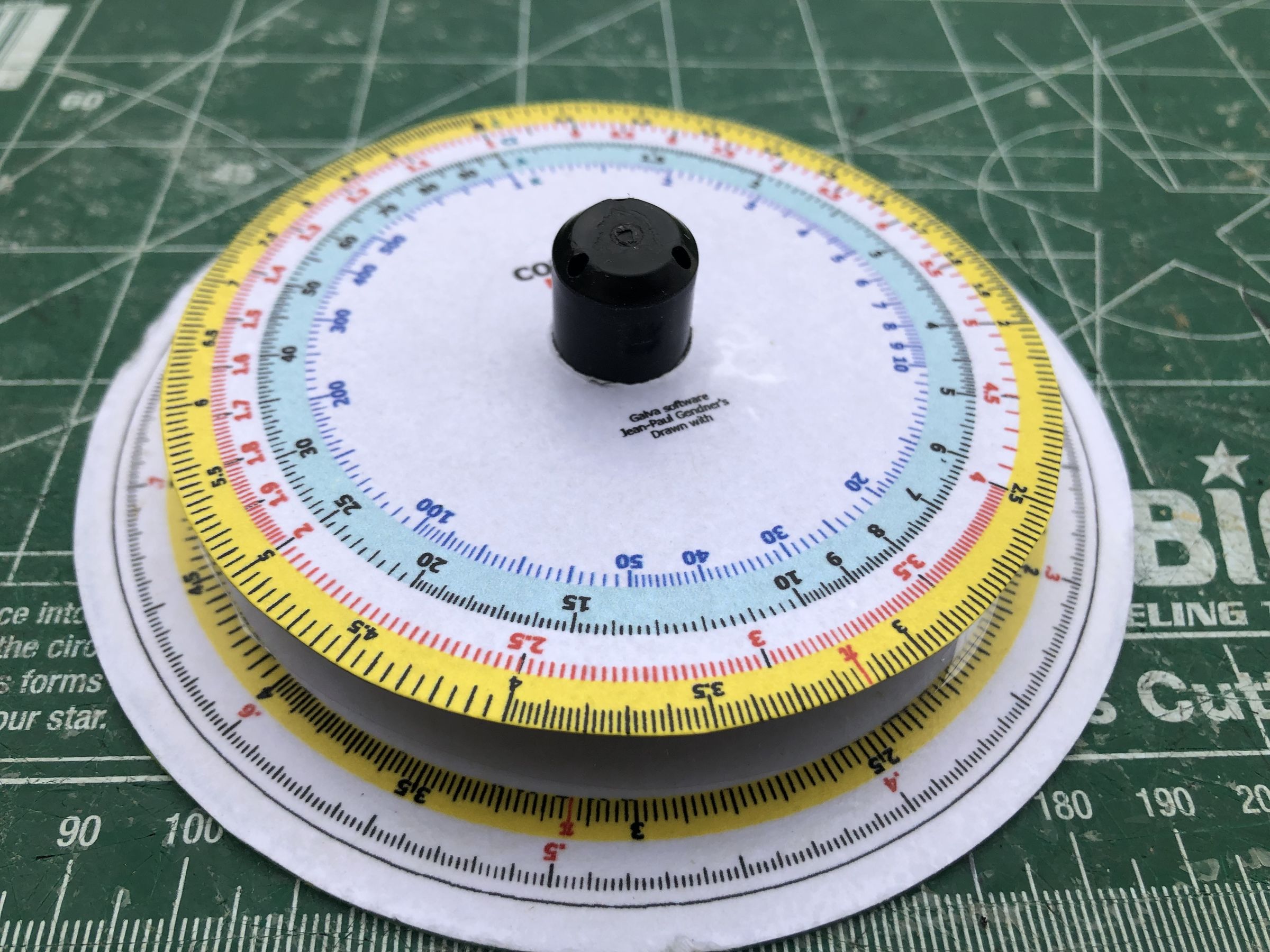 CIRCULAR CD SLIDE RULE : 9 Steps (with Pictures) - Instructables
