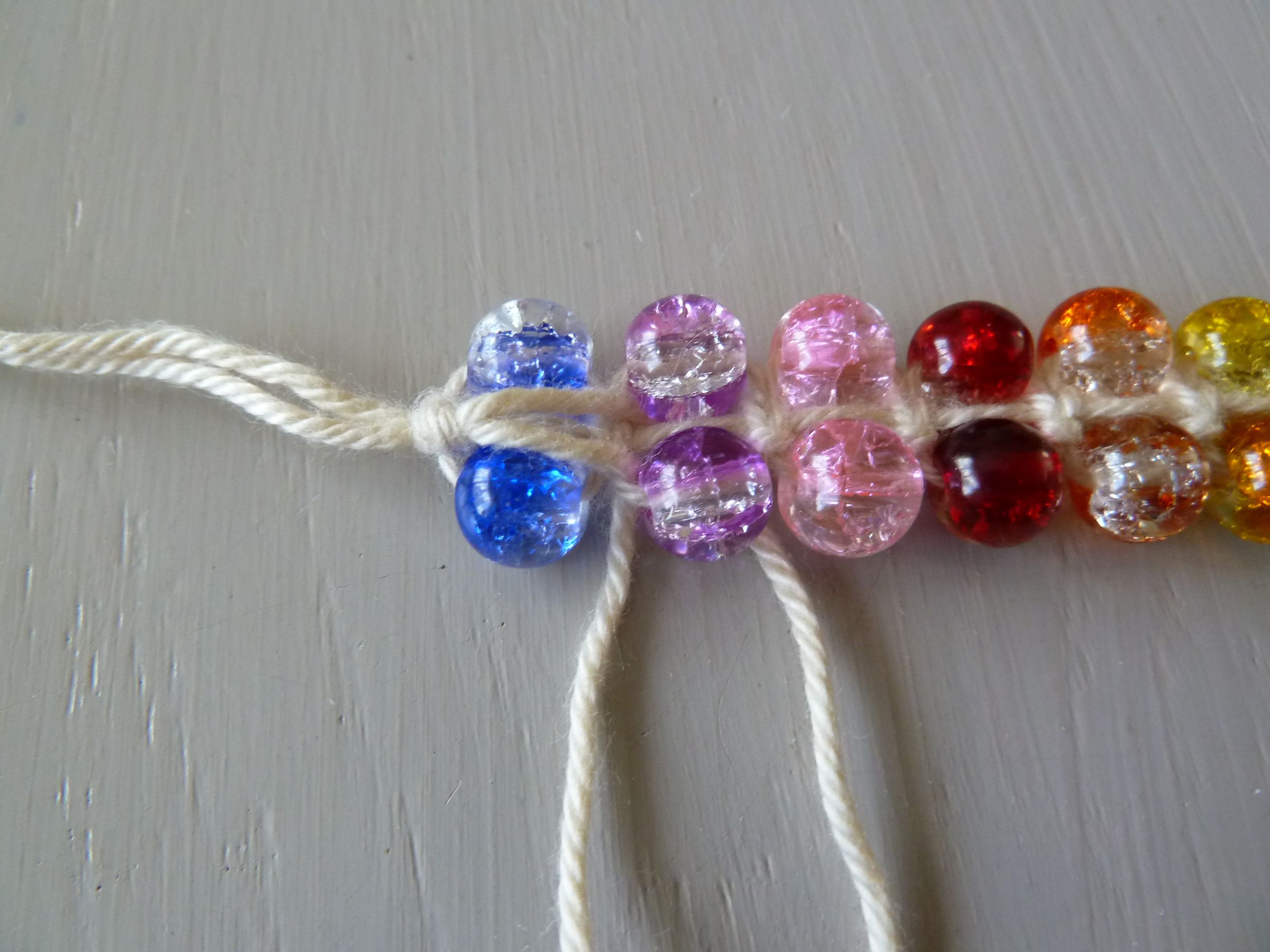 Beaded Macrame Bracelet : 11 Steps (with Pictures) - Instructables