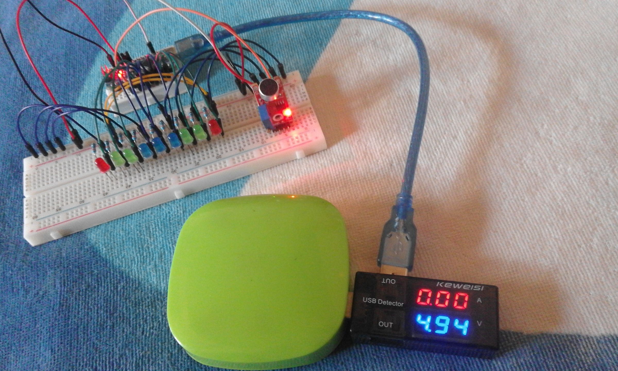 Waren's L.E.D Music Visualizer : 16 Steps (with Pictures) - Instructables