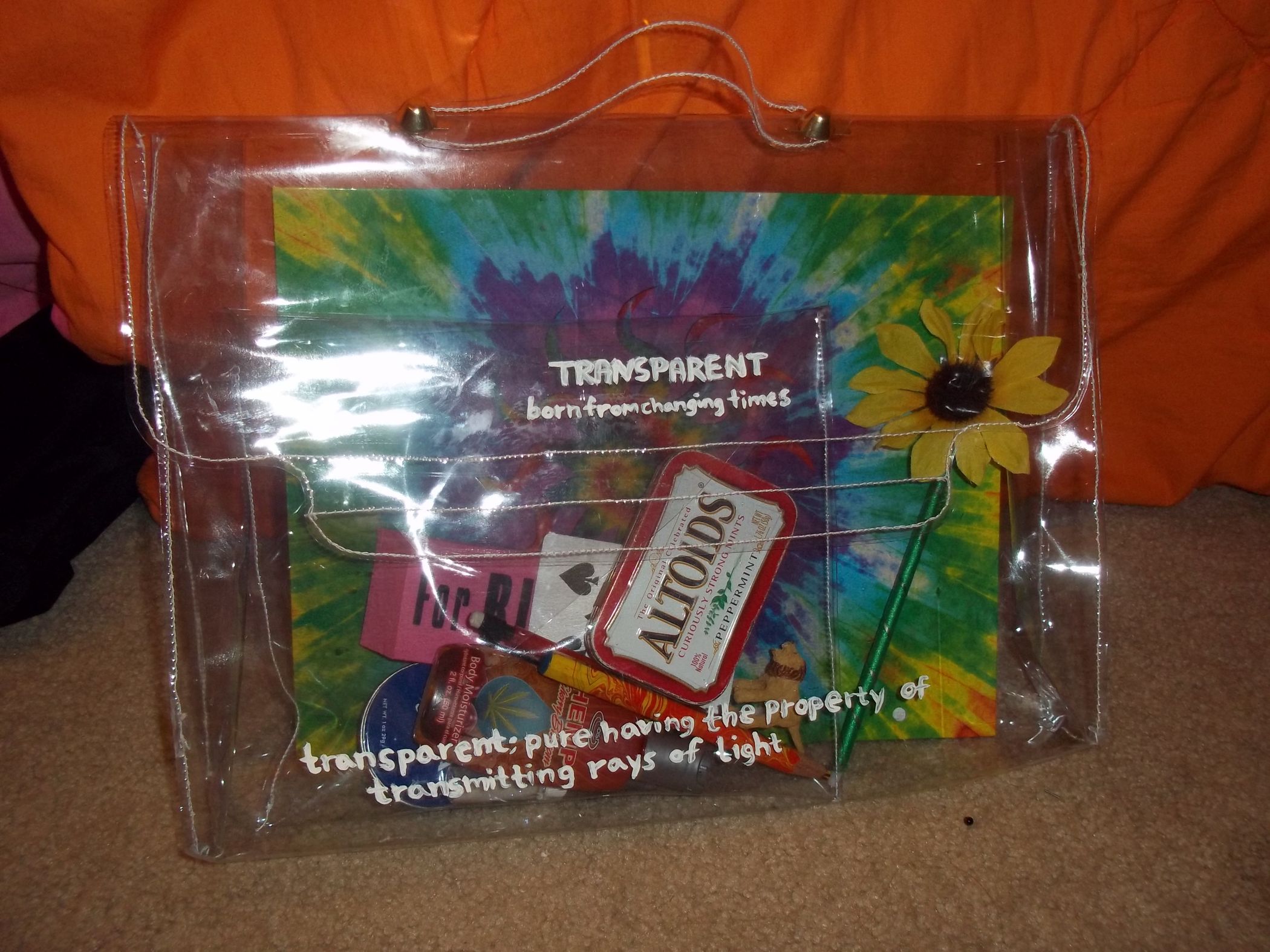 Make Your Own See Through Bag : 4 Steps (with Pictures) - Instructables