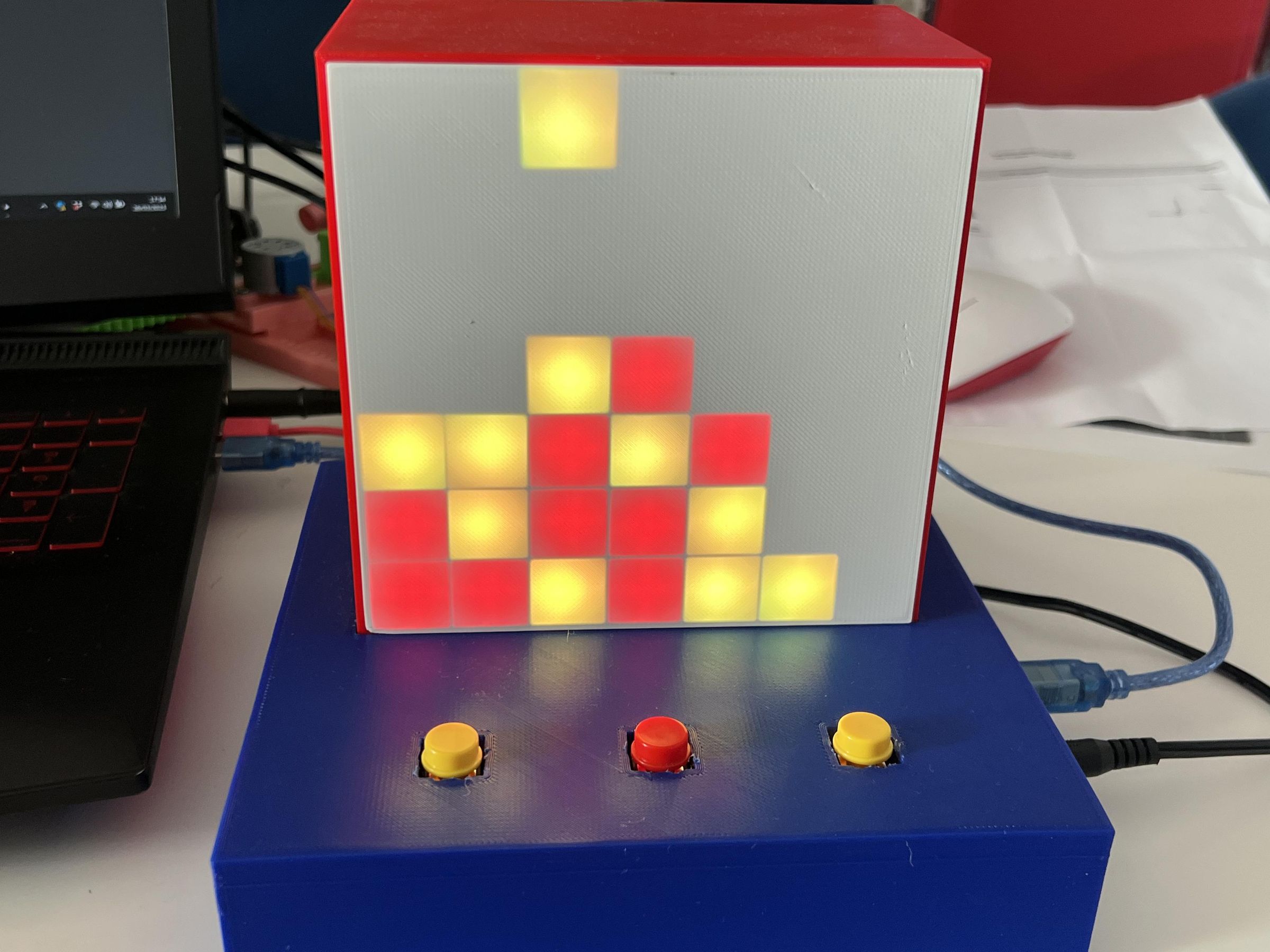Connect 4 With Strip Led Arduino and 3d Print : 4 Steps - Instructables
