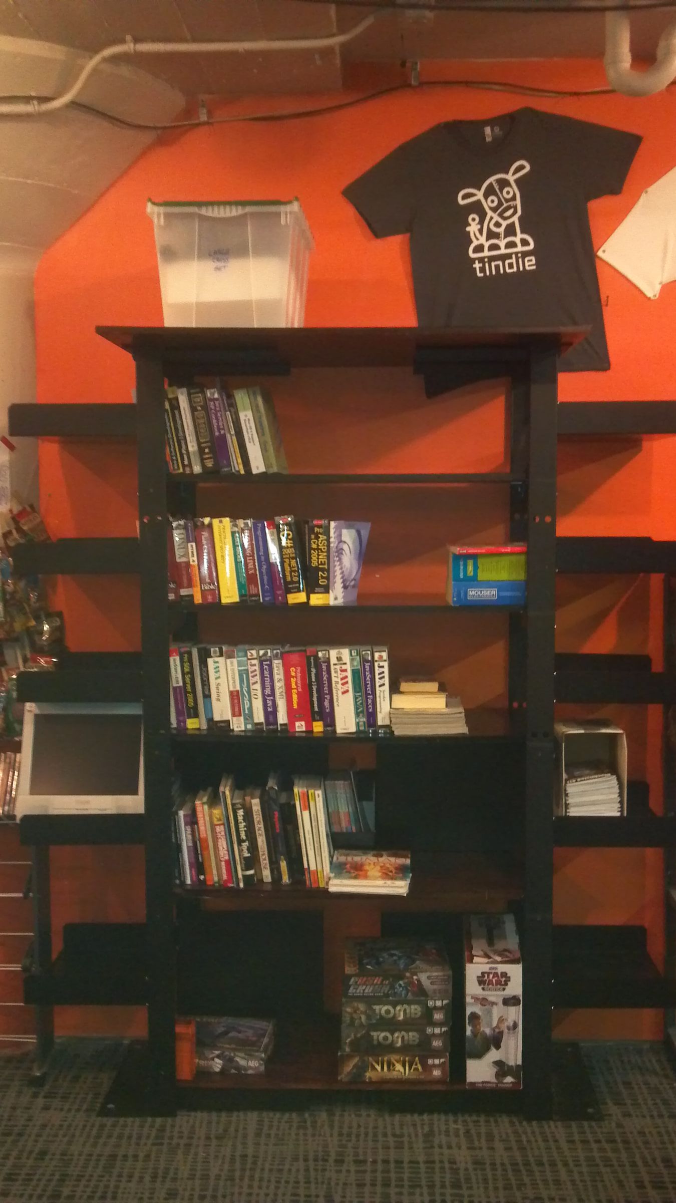 Build a Bookshelf From an Old Server Rack and Scrap Lumber. : 5 Steps ...