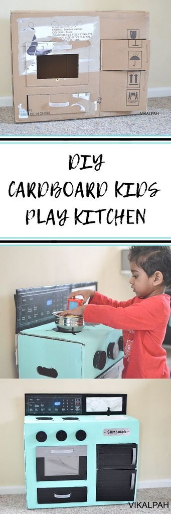 Cardboard Diy Play Stove