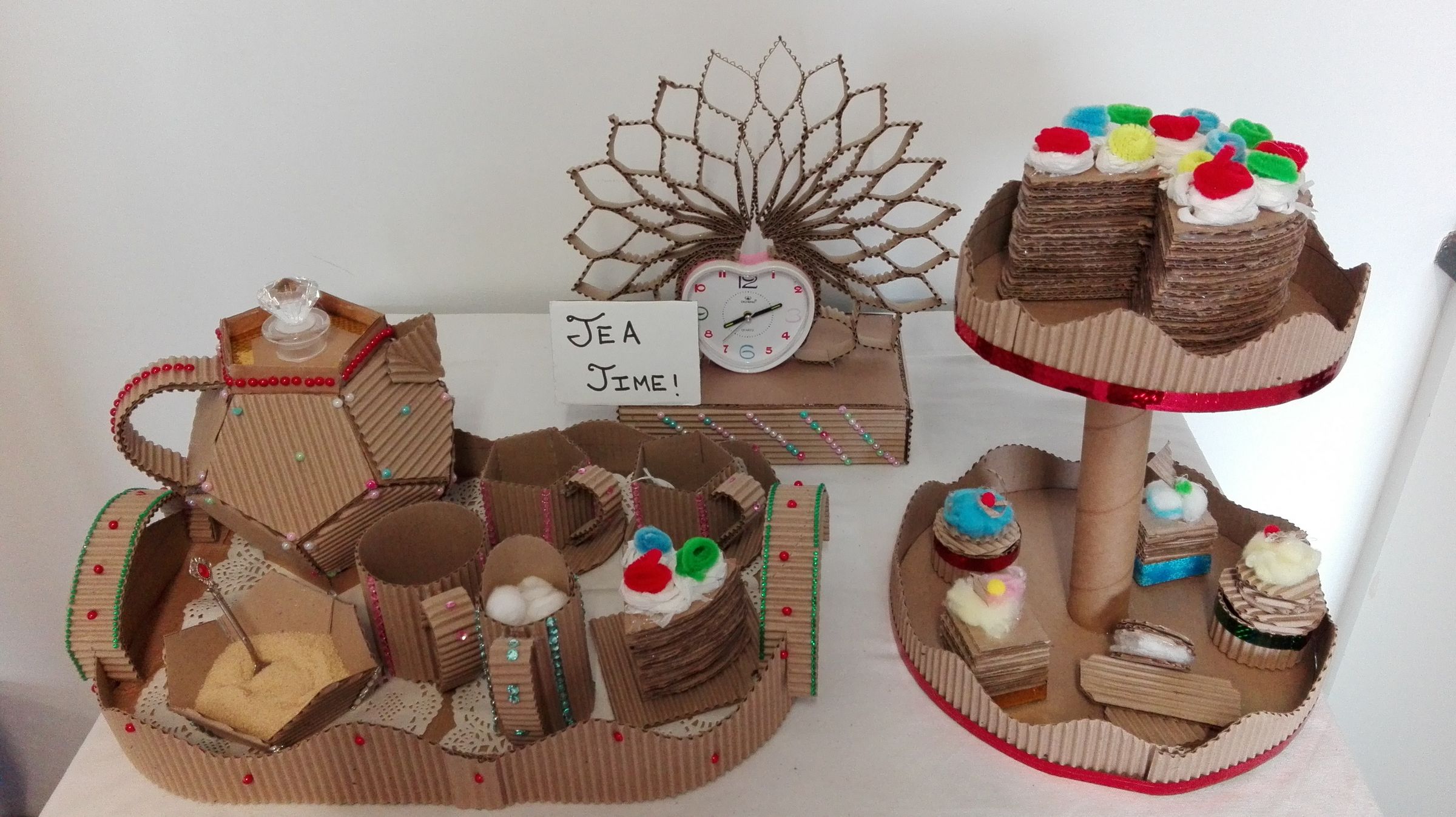 Cardboard Tea Time Tea Set : 11 Steps (with Pictures) - Instructables