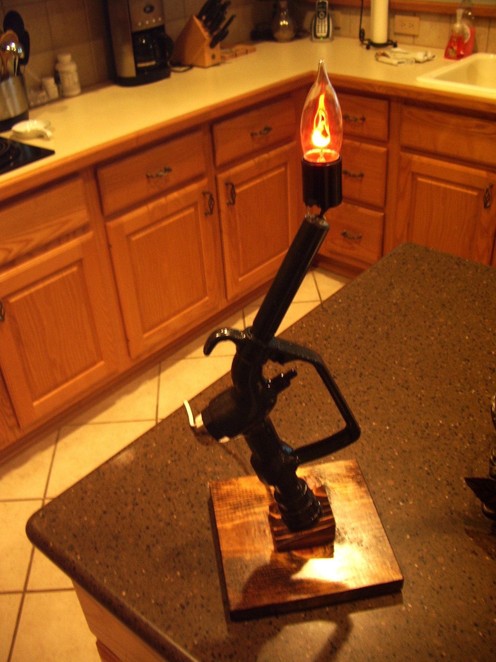 Gas Nozzle Lamp : 5 Steps (with Pictures) - Instructables