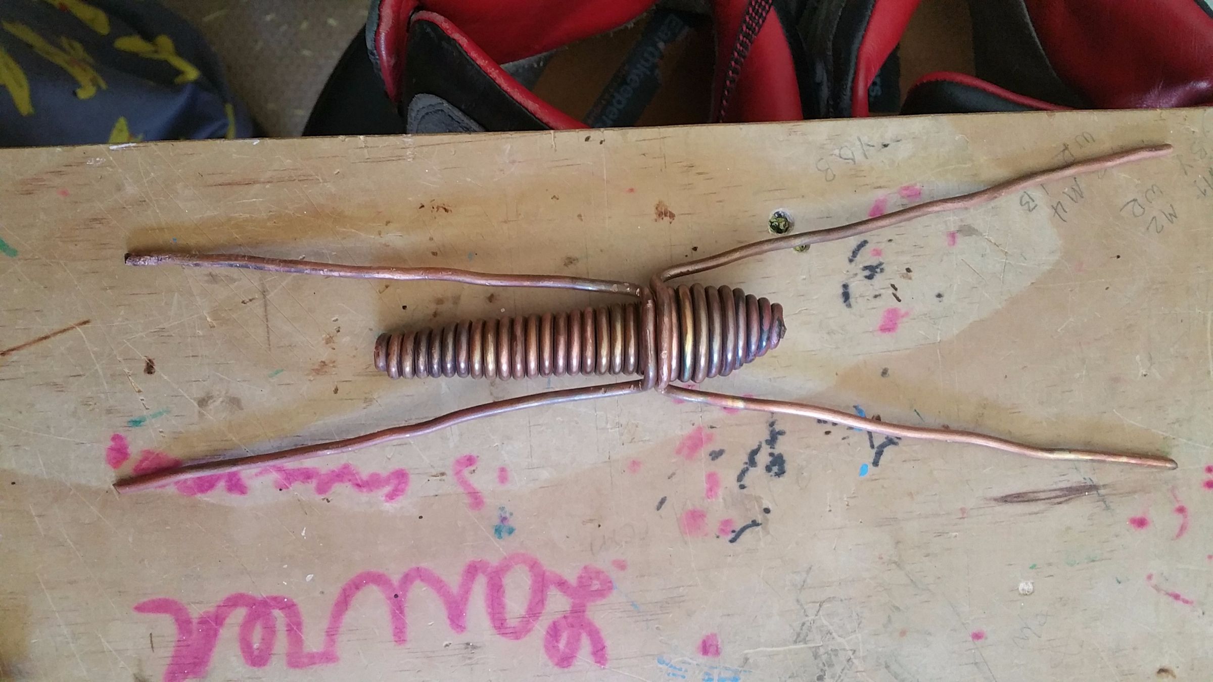 Copper Wire and Fused Glass Butterfly : 5 Steps (with Pictures ...