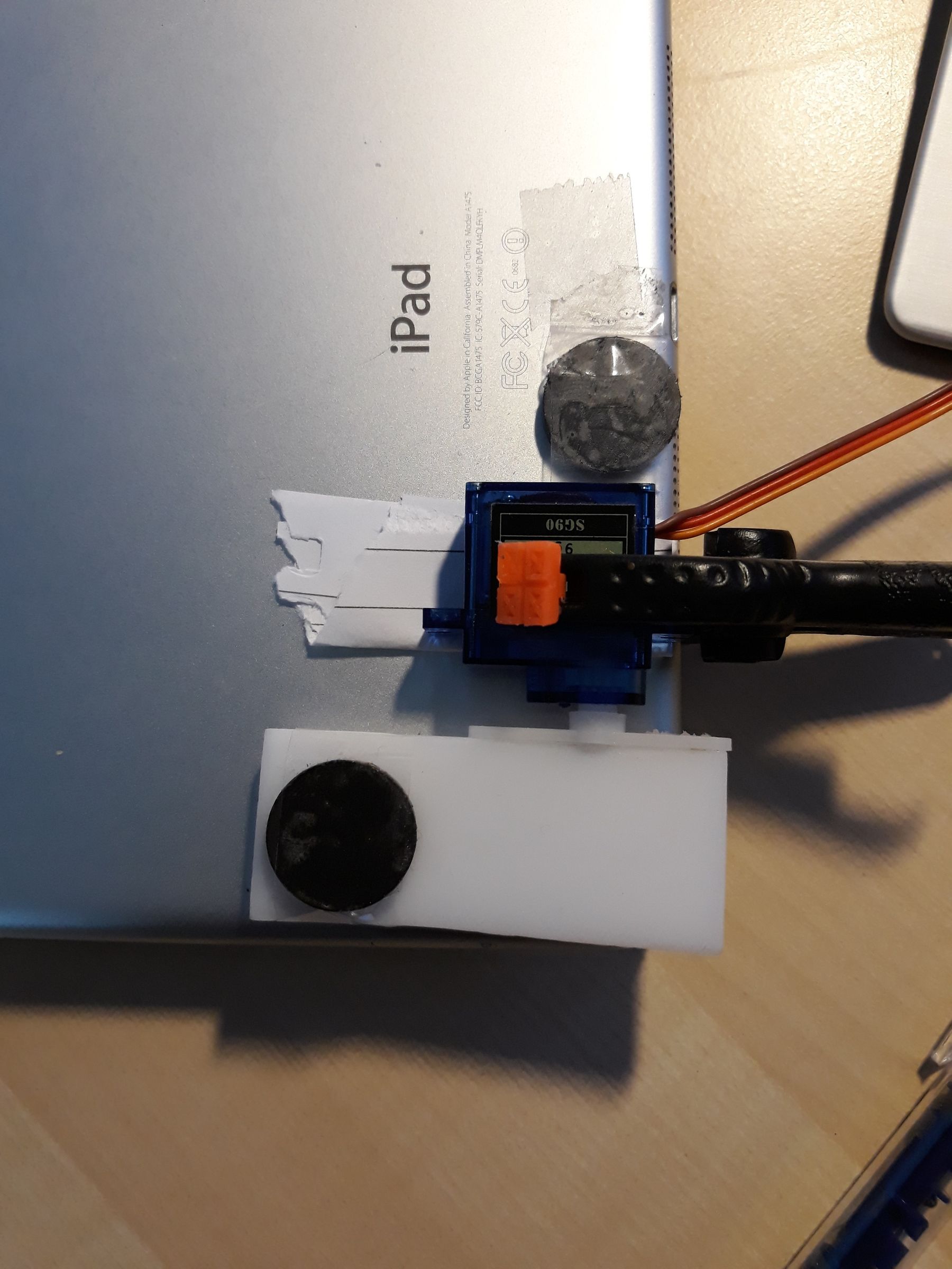 Wall Mount for IPad As Home Automation Control Panel, Using Servo ...