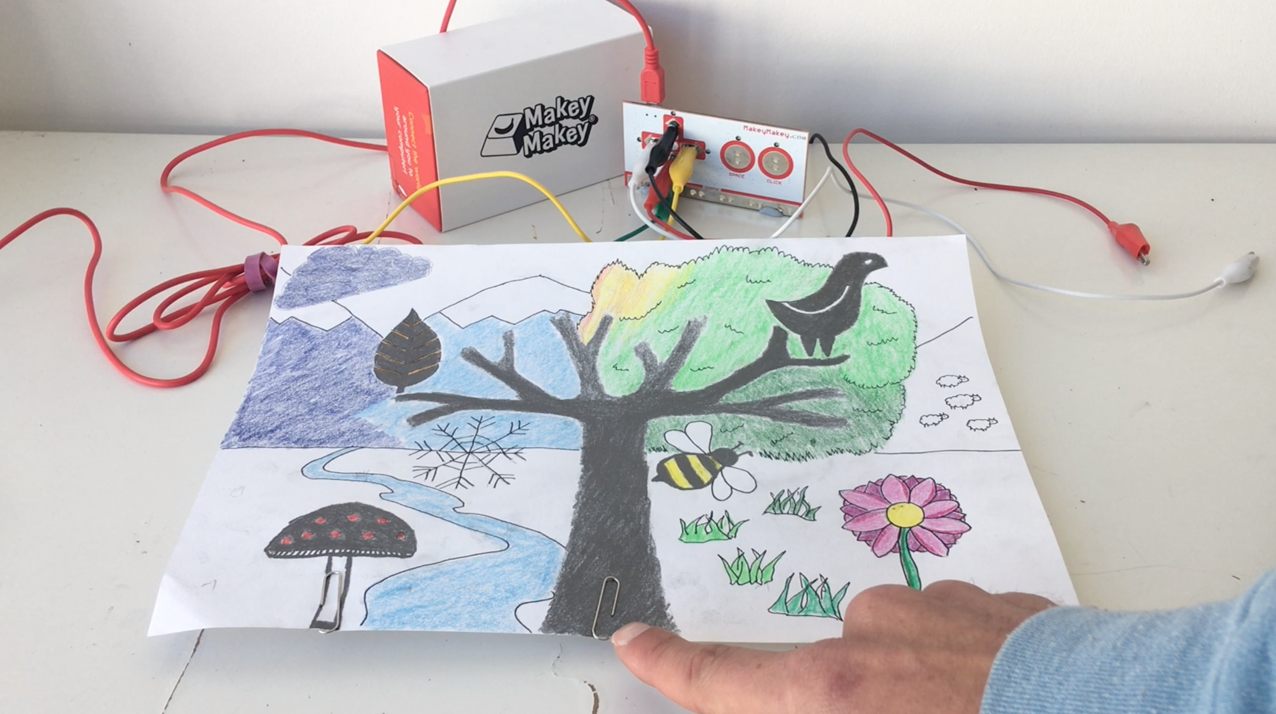 Makey Makey Graphite Drawing Instructions : 8 Steps (with Pictures ...