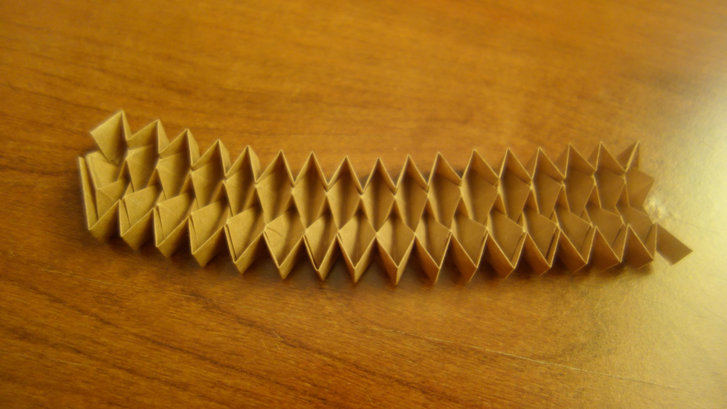 Expanding/collapsing Origami Bracelet : 12 Steps (with Pictures ...
