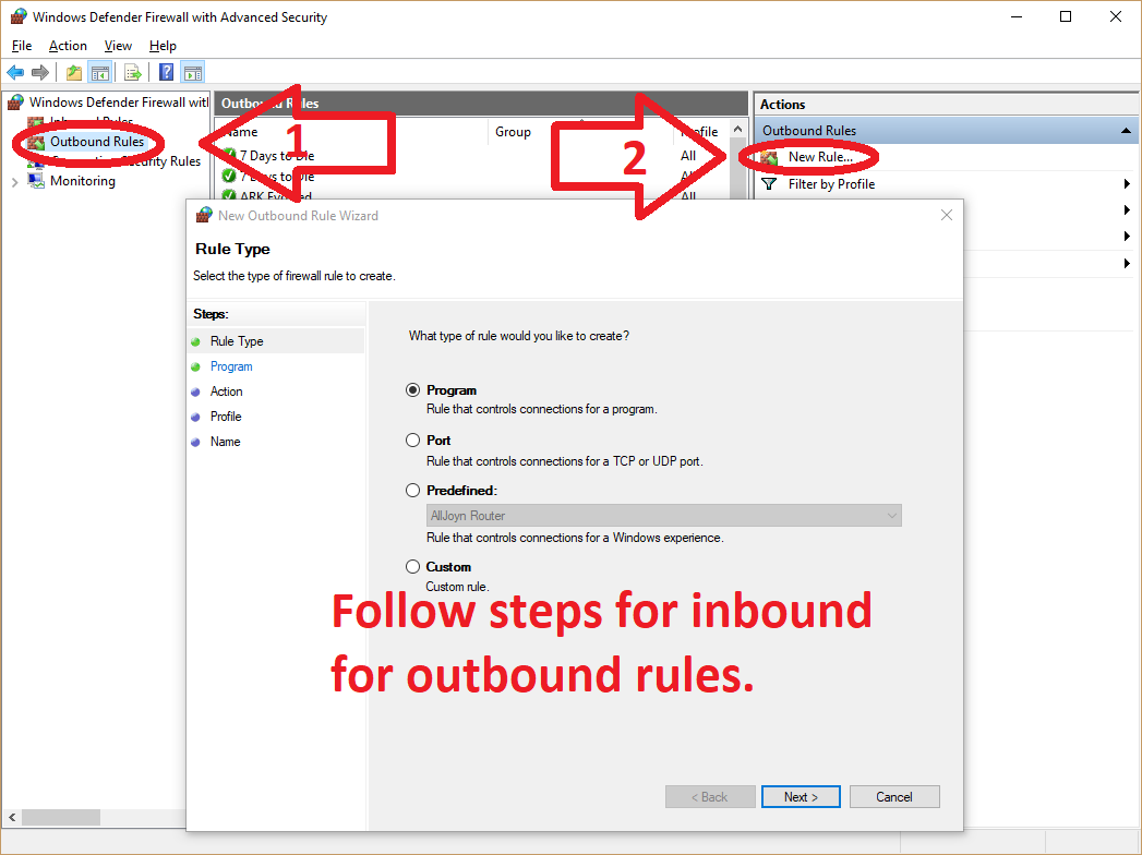 Add MC Server to FireWall : 12 Steps - Instructables