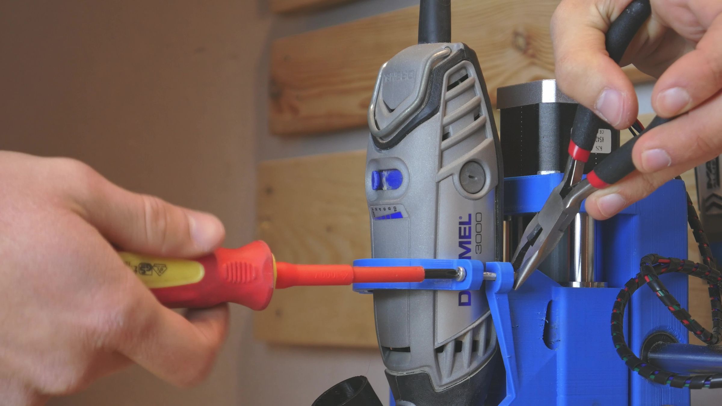 3D Printed Vacuum Cleaner for a CNC Machine : 8 Steps (with Pictures ...