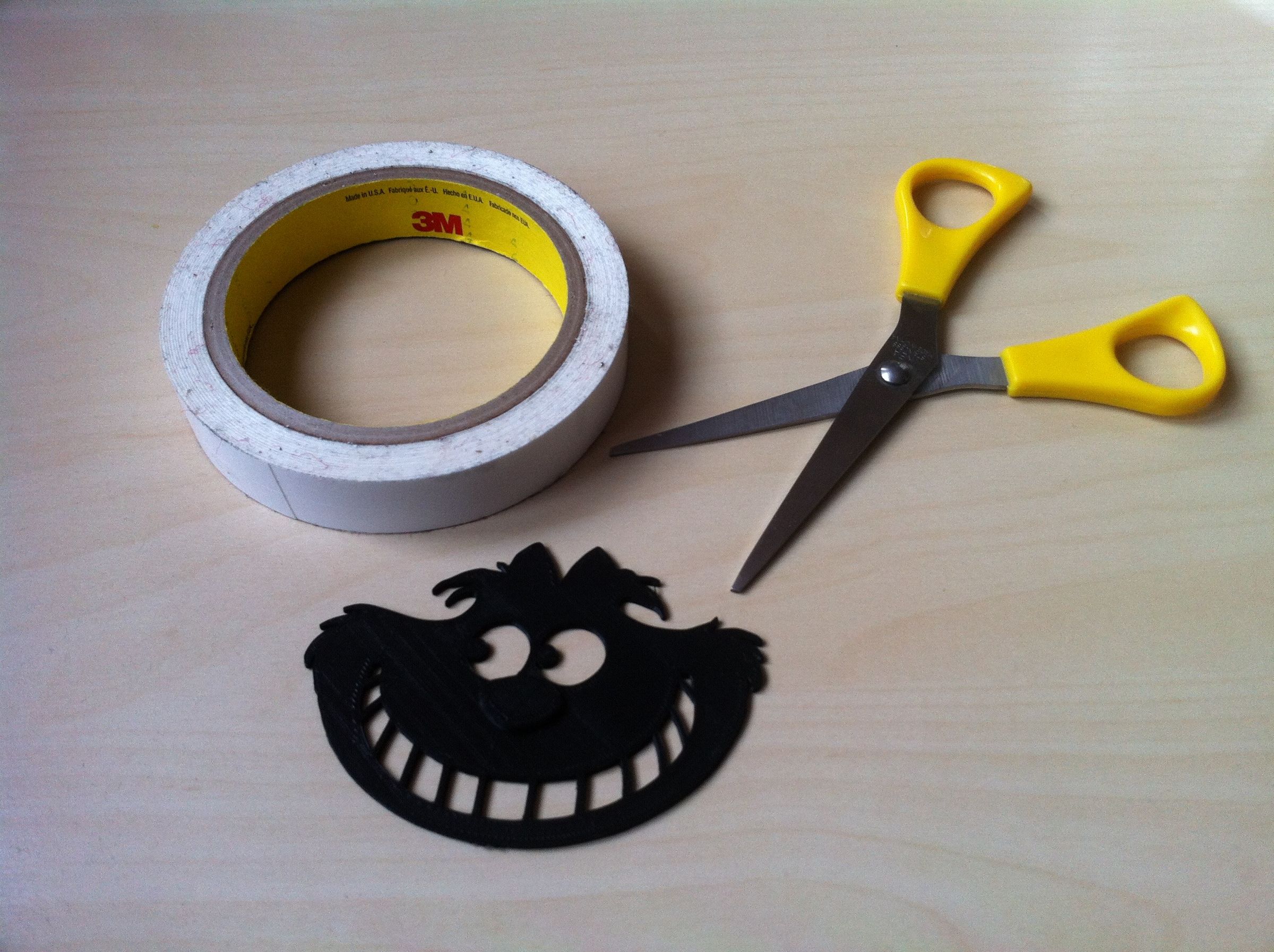 3D Laptop Sticker (Cheshire Cat) : 4 Steps (with Pictures) - Instructables