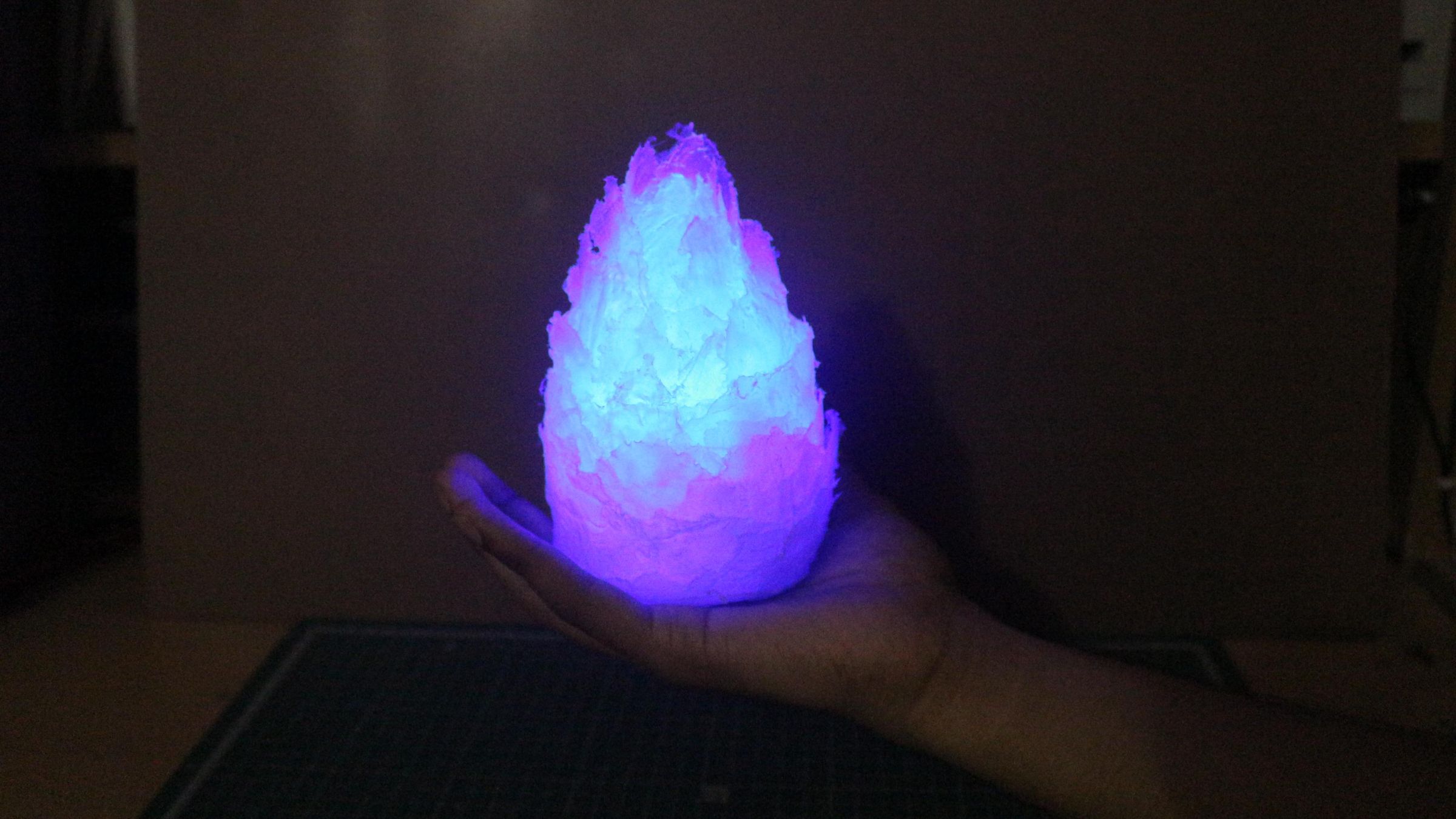 DIY Blue Fireball Using Hot Glue : 11 Steps (with Pictures) - Instructables
