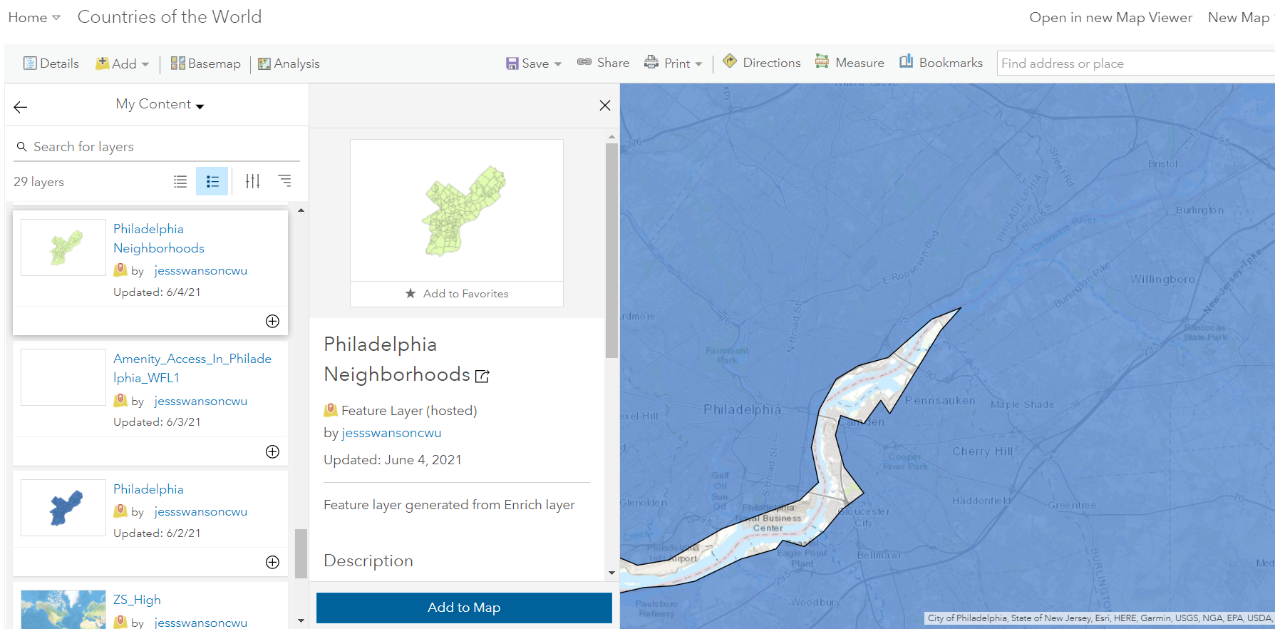 How to Create and Publish an Interactive Map Using ArcGIS Online : 7 ...