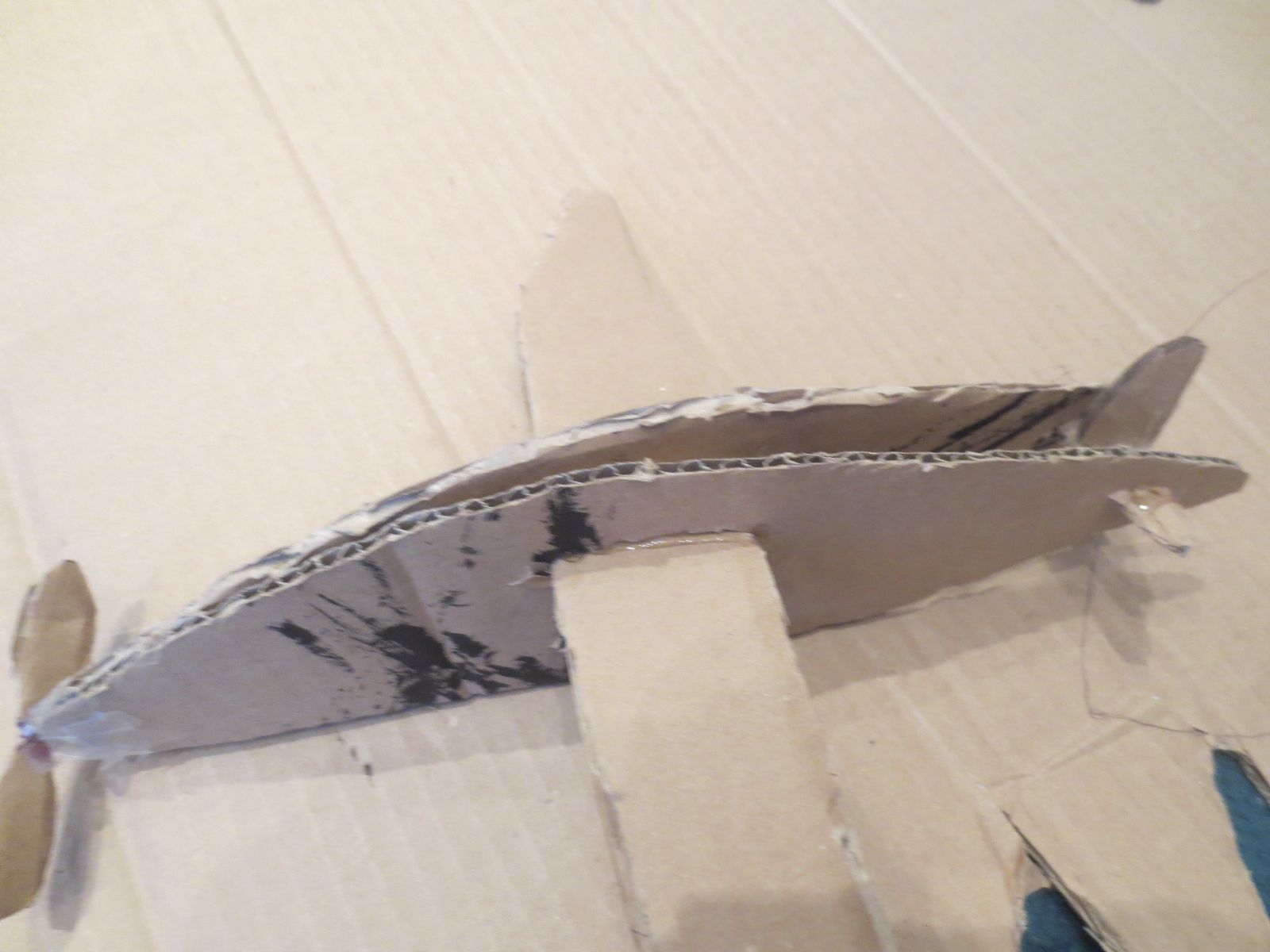 Cardboard Aeroplane : 7 Steps - Instructables