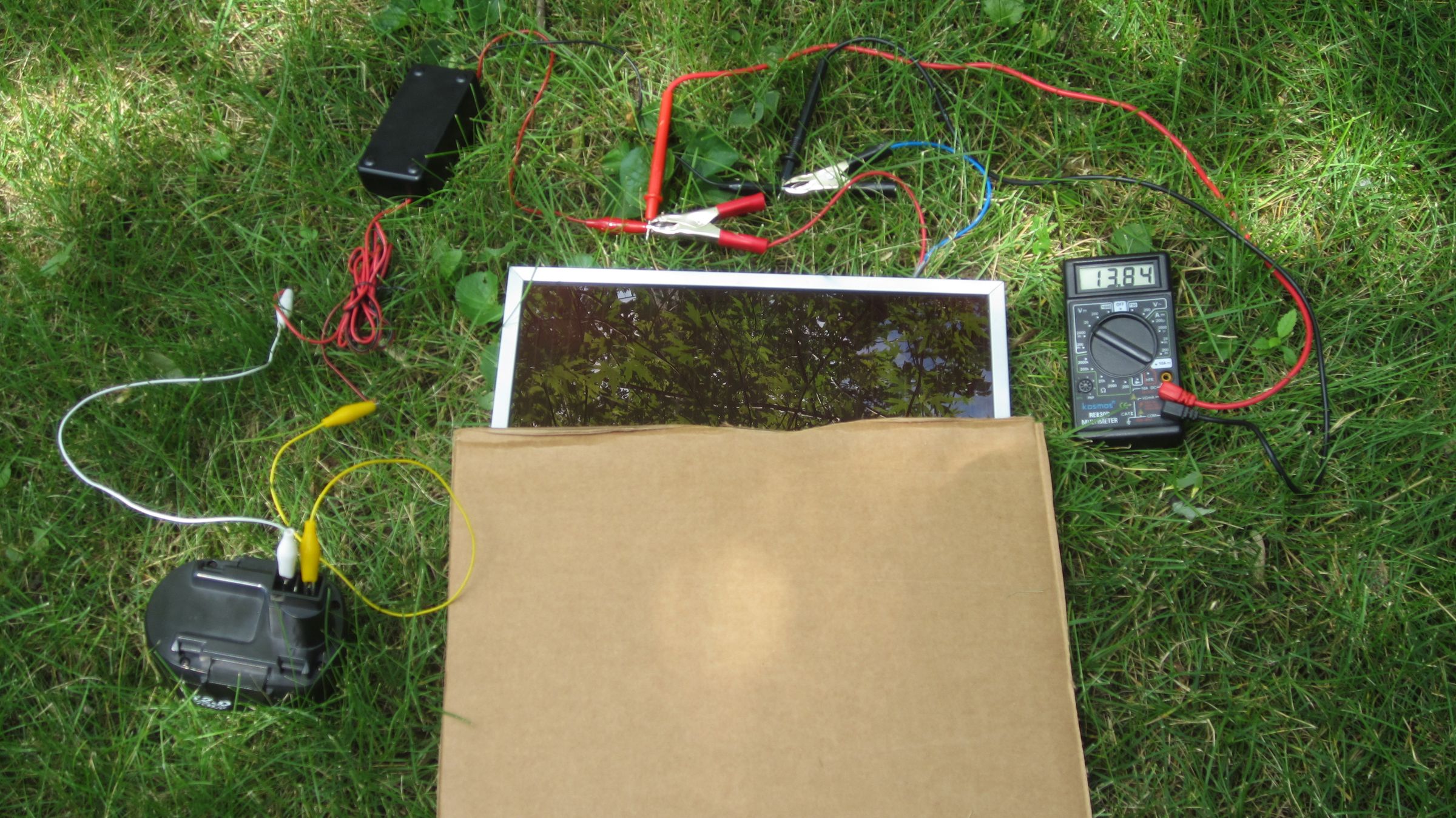 Solar Battery Charger for Your Cordless Power Tools : 11 Steps (with ...