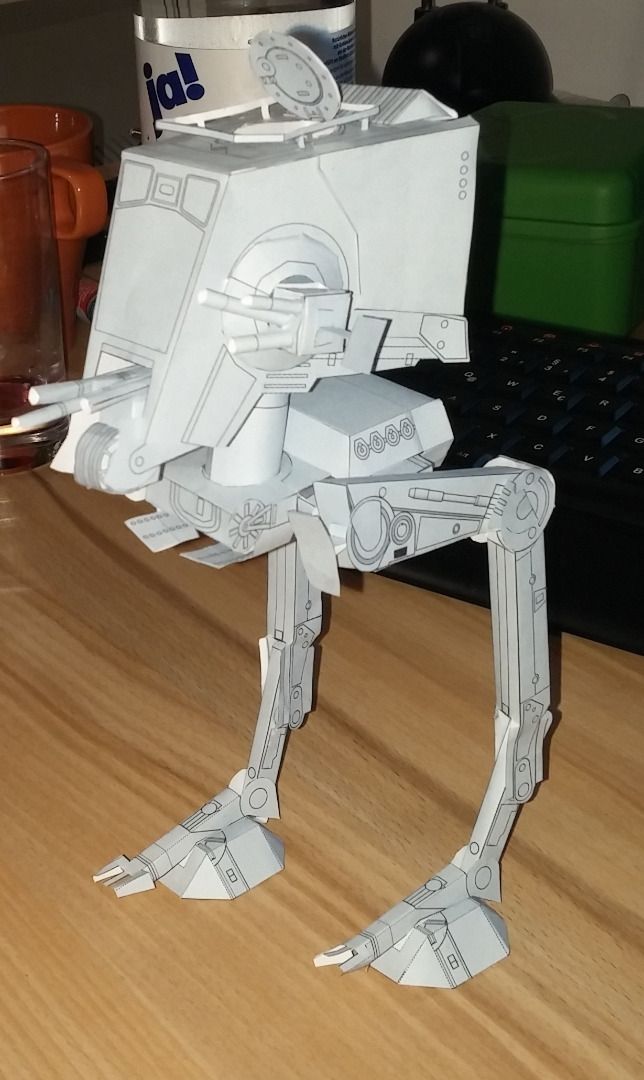 Star Wars Pepakura AT-ST : 10 Steps (with Pictures) - Instructables
