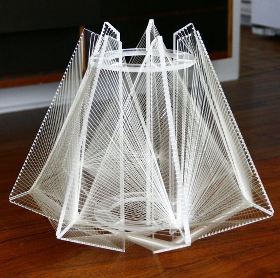 How to Make a 70's String Lamp : 11 Steps (with Pictures) - Instructables