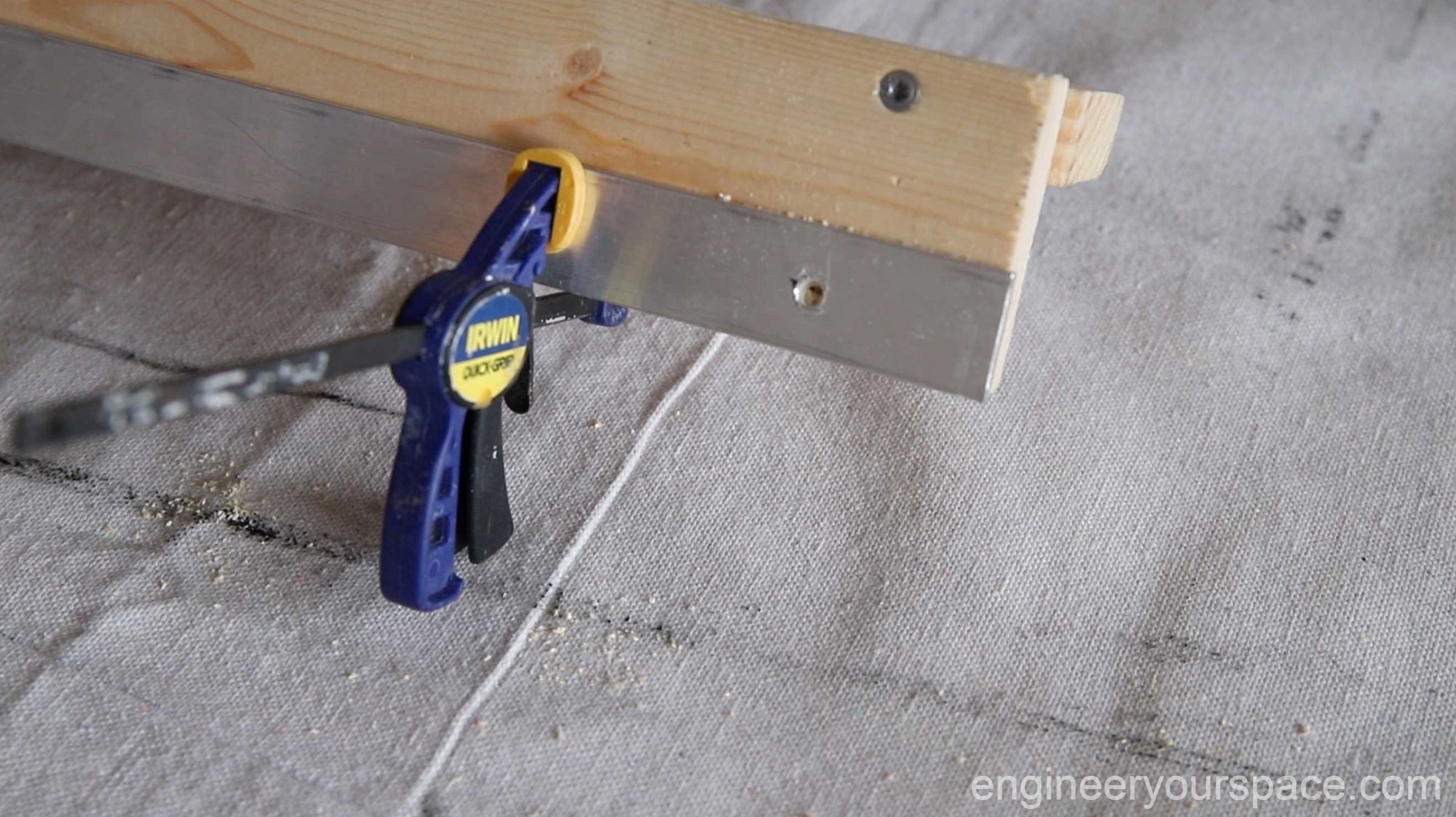 Hidden Home Office Whiteboard With DIY Barn Door Hardware : 18 Steps ...