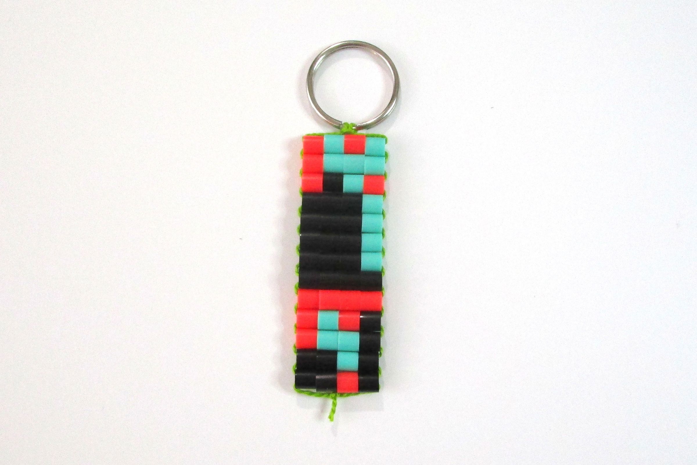 Morse Code Woven Beaded Keychain : 10 Steps (with Pictures) - Instructables