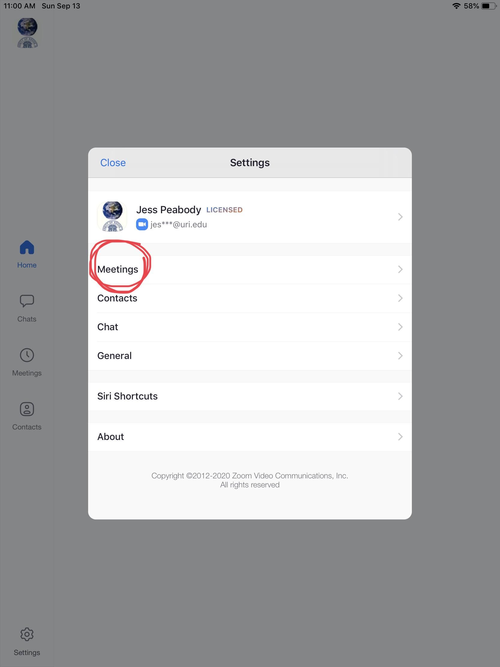 Set Up Zoom on Your IPad/iPhone for Music Rehearsals : 6 Steps ...