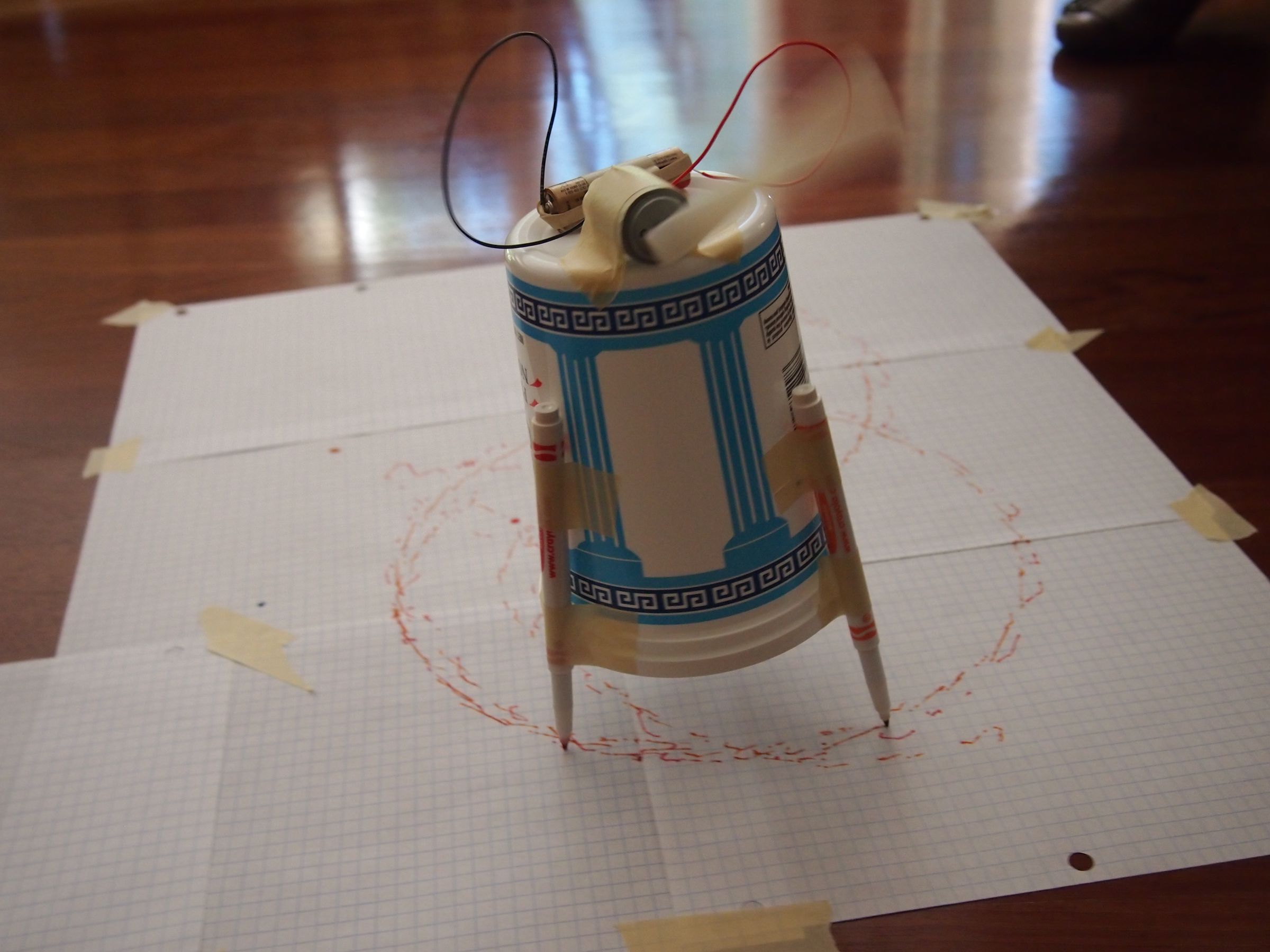 Scribbling Machine-Castilleja School : 7 Steps - Instructables