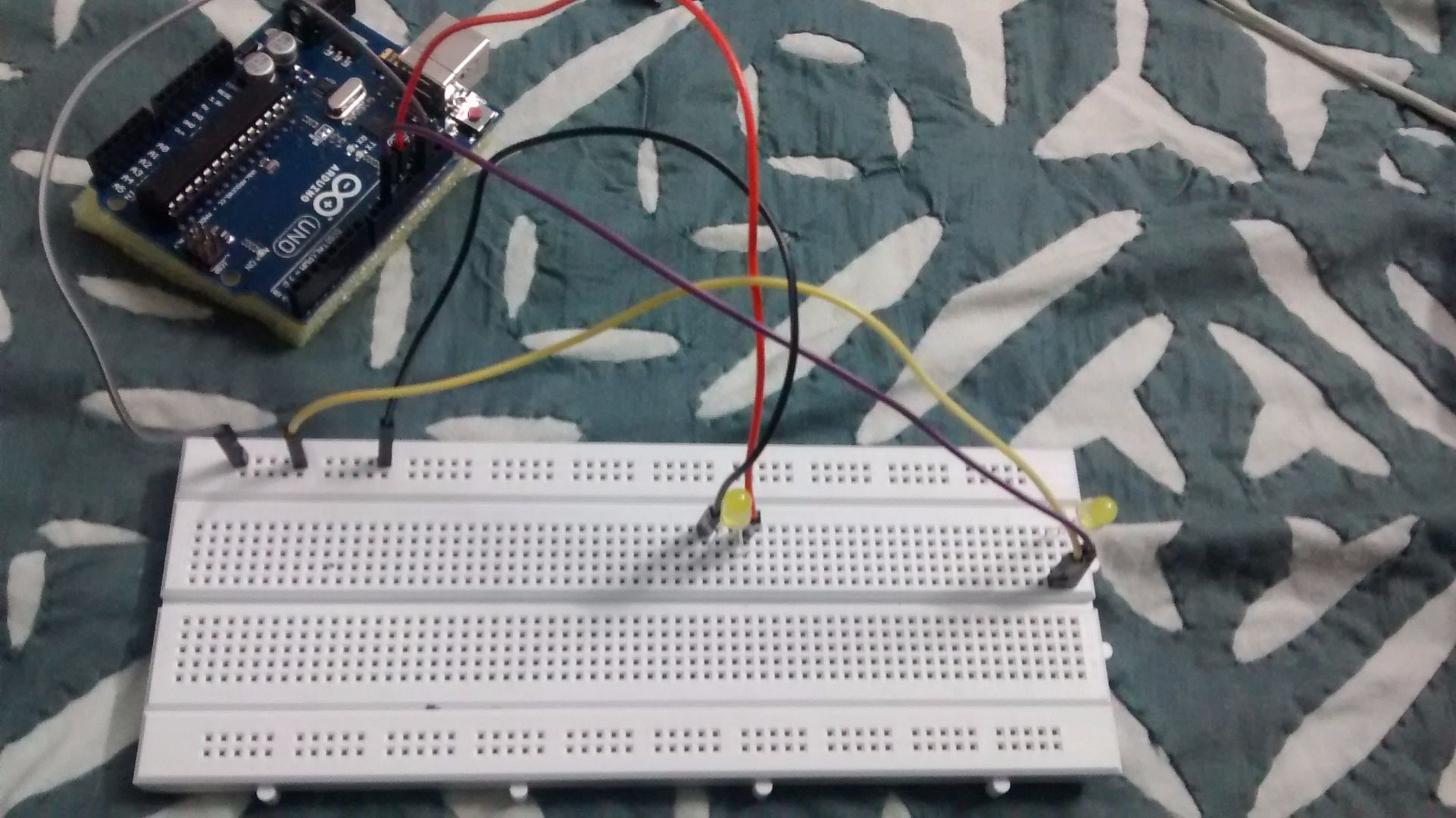 Arduino: Working With Two LED's at Alternate Timings : 6 Steps ...