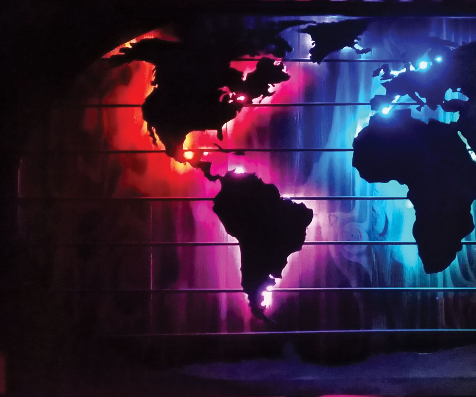 LED World Map/Clock : 5 Steps (with Pictures) - Instructables